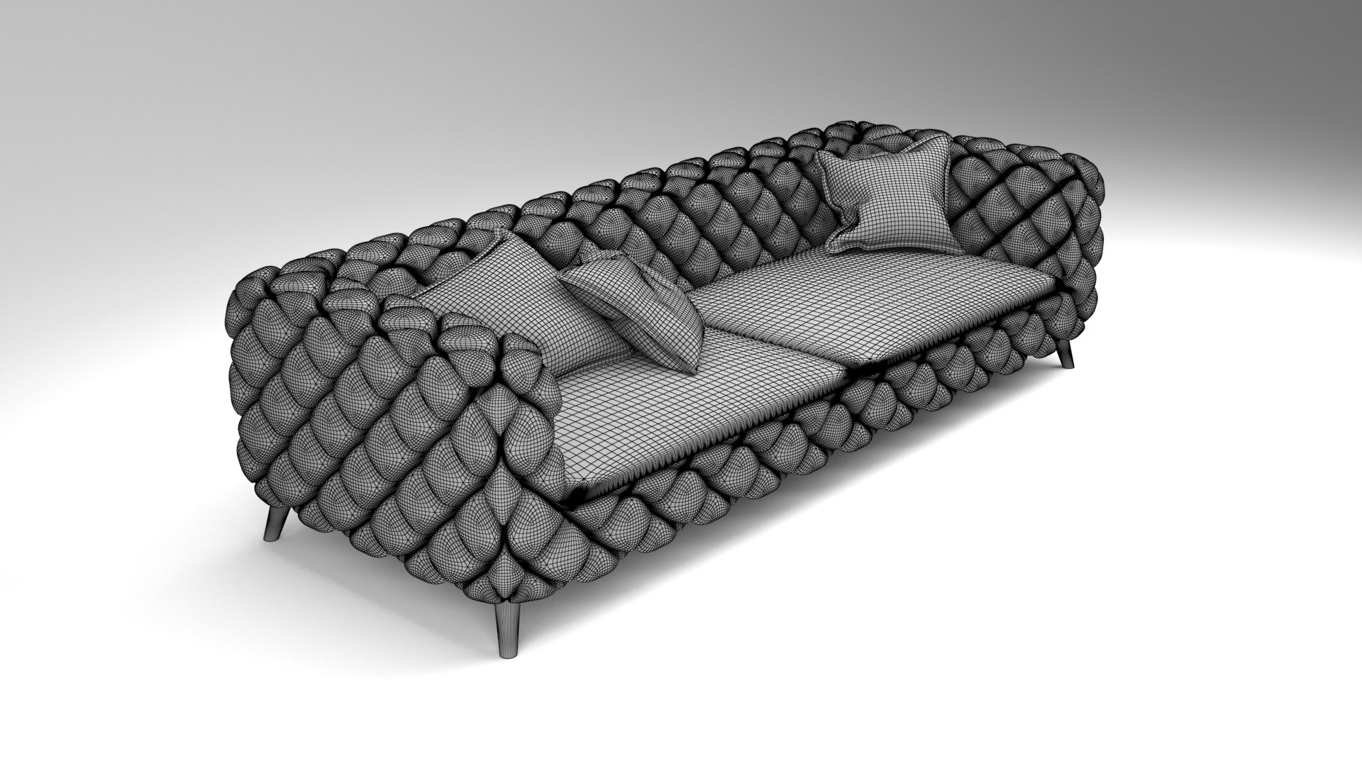Sofa velvet 3D model - TurboSquid 1270699
