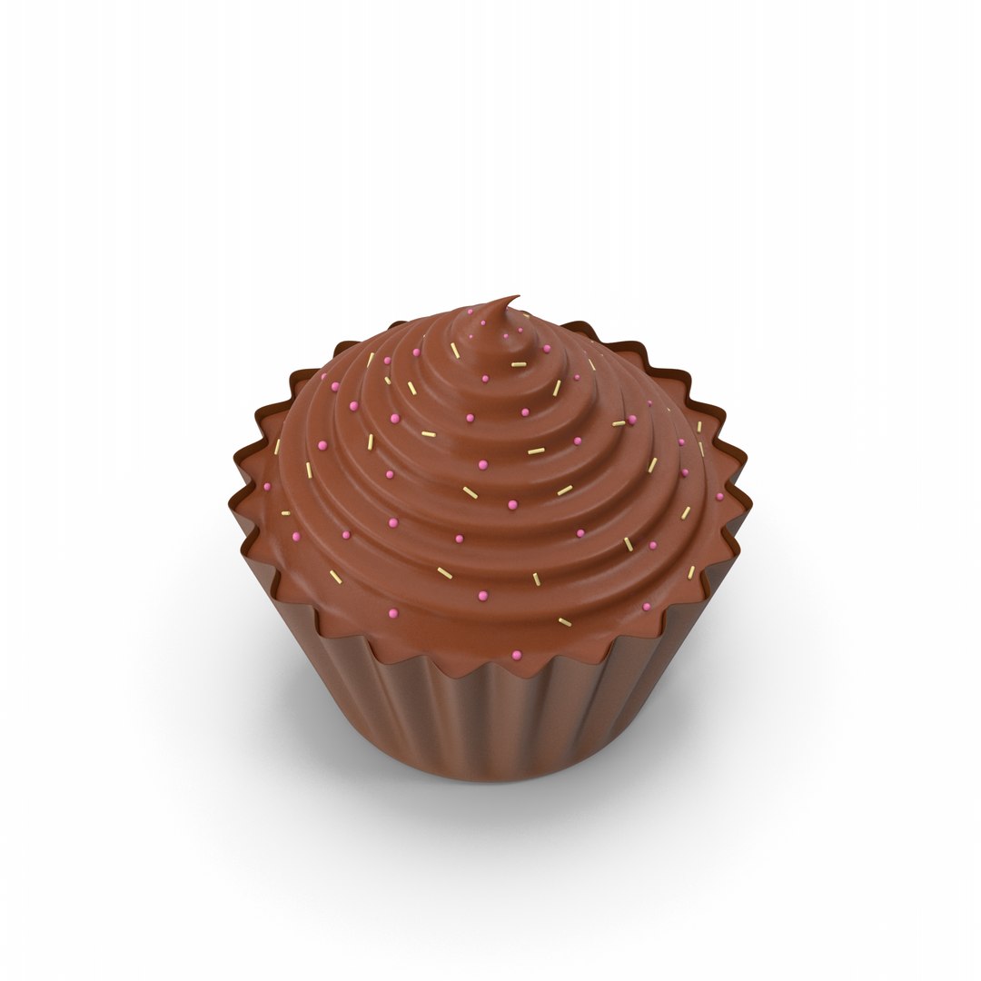 Muffin Cupcake Model - TurboSquid 2028039