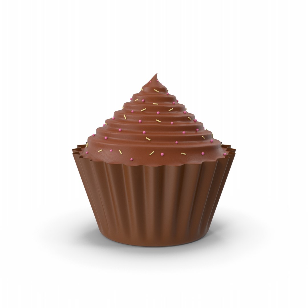 Muffin Cupcake Model - TurboSquid 2028039