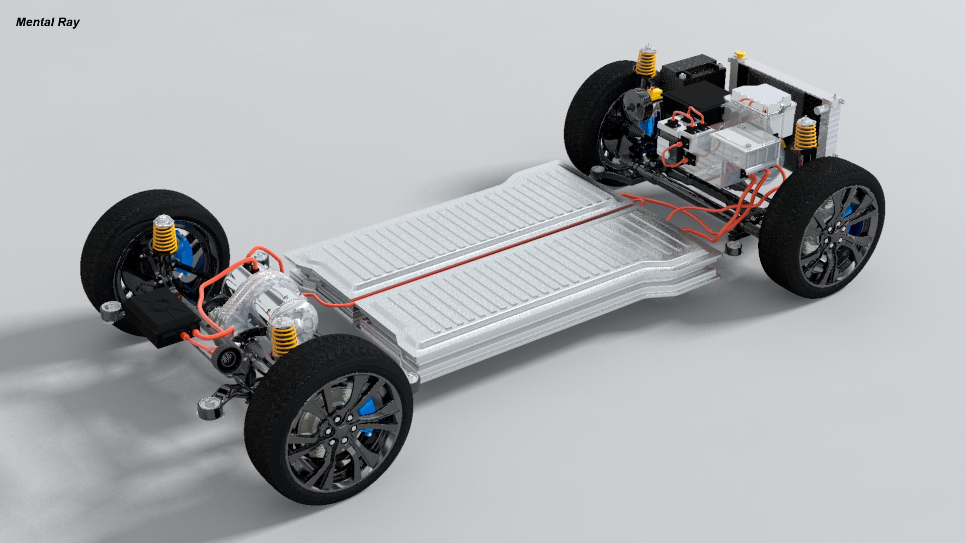 Generic Electric Awd Vehicle Model - TurboSquid 1436114