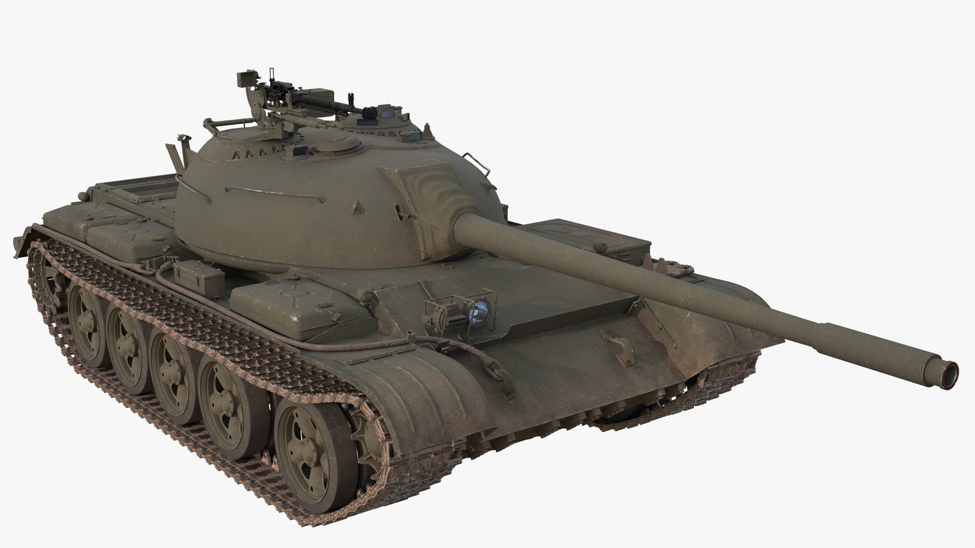 Type 59 PLA Army Tank Game Ready 8K PBR Model 3D Model - TurboSquid 2340203