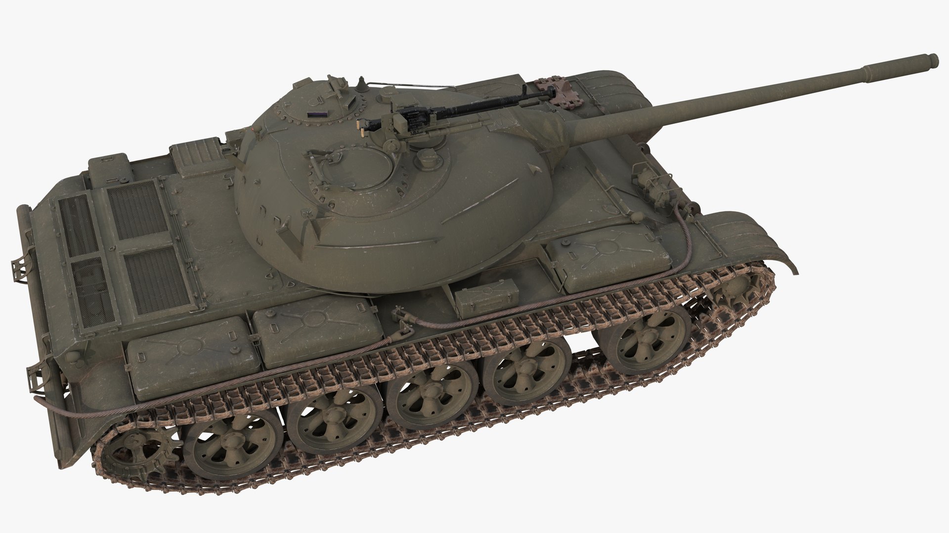 Type 59 PLA Army Tank Game Ready 8K PBR Model 3D Model - TurboSquid 2340203