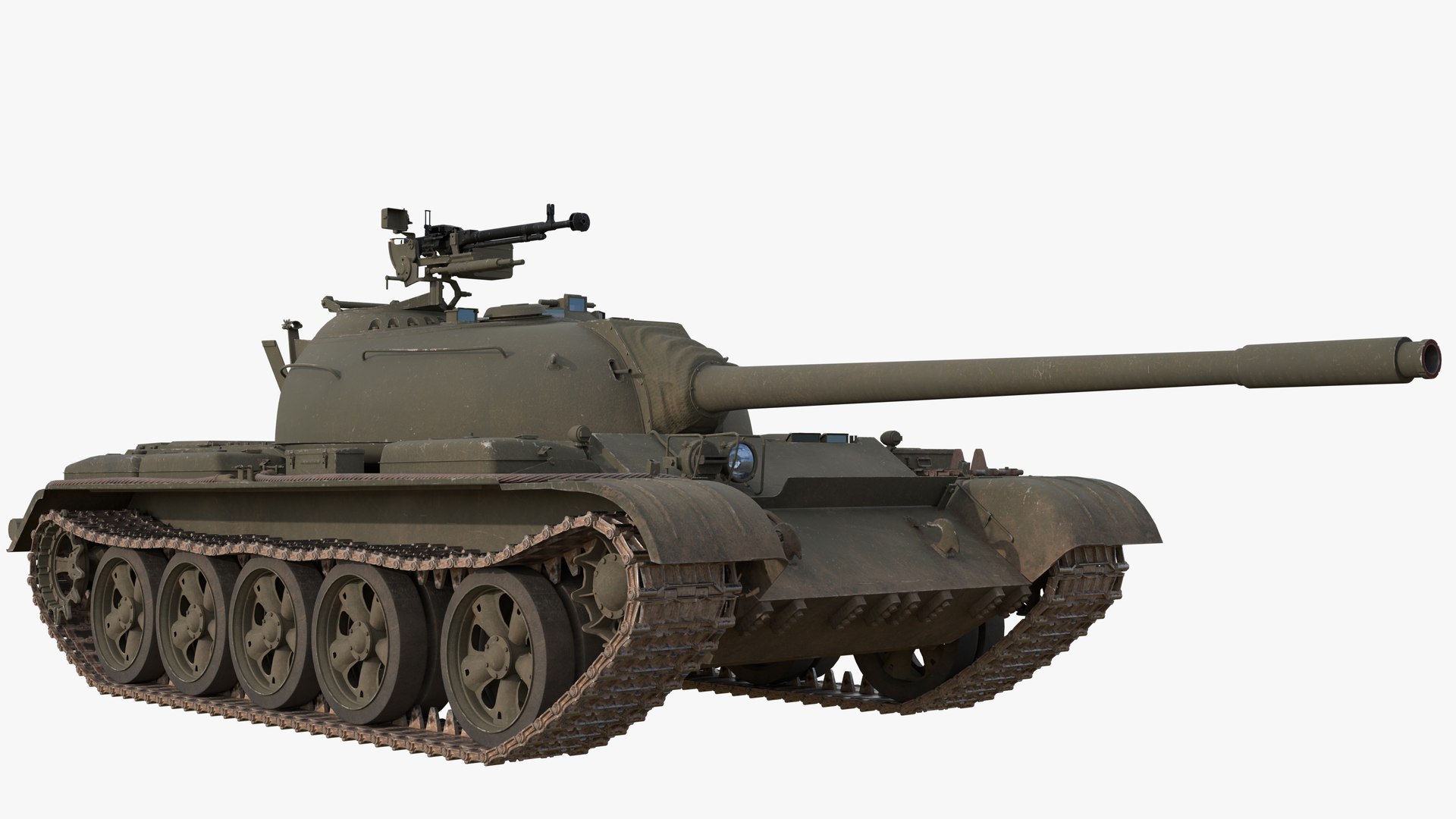 Type 59 PLA Army Tank Game Ready 8K PBR Model 3D Model - TurboSquid 2340203