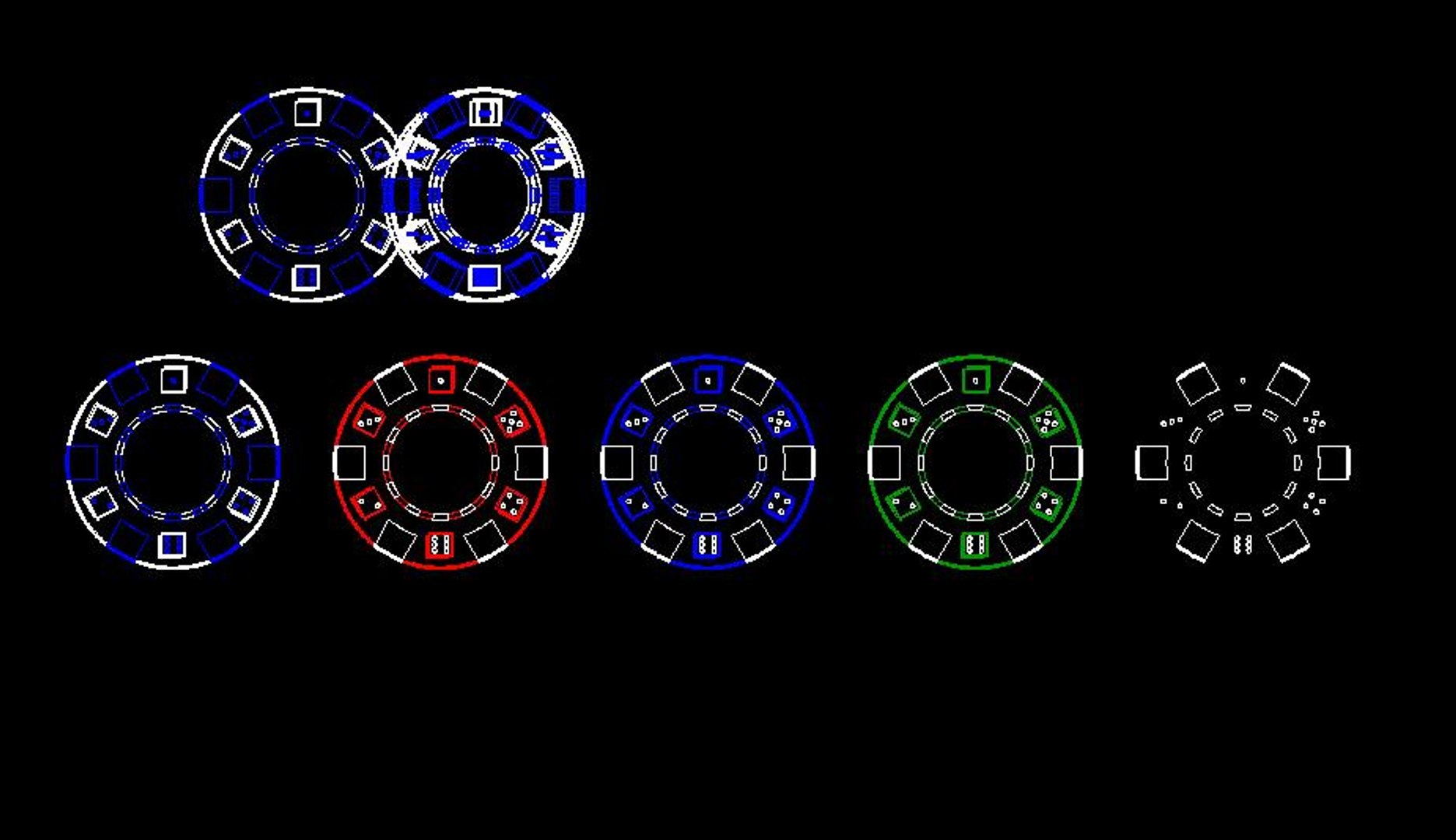 3d Dxf Poker Chips