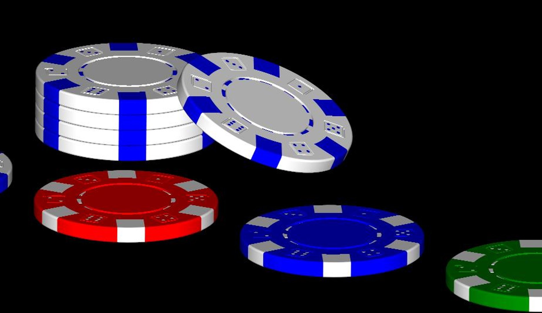 3d Dxf Poker Chips