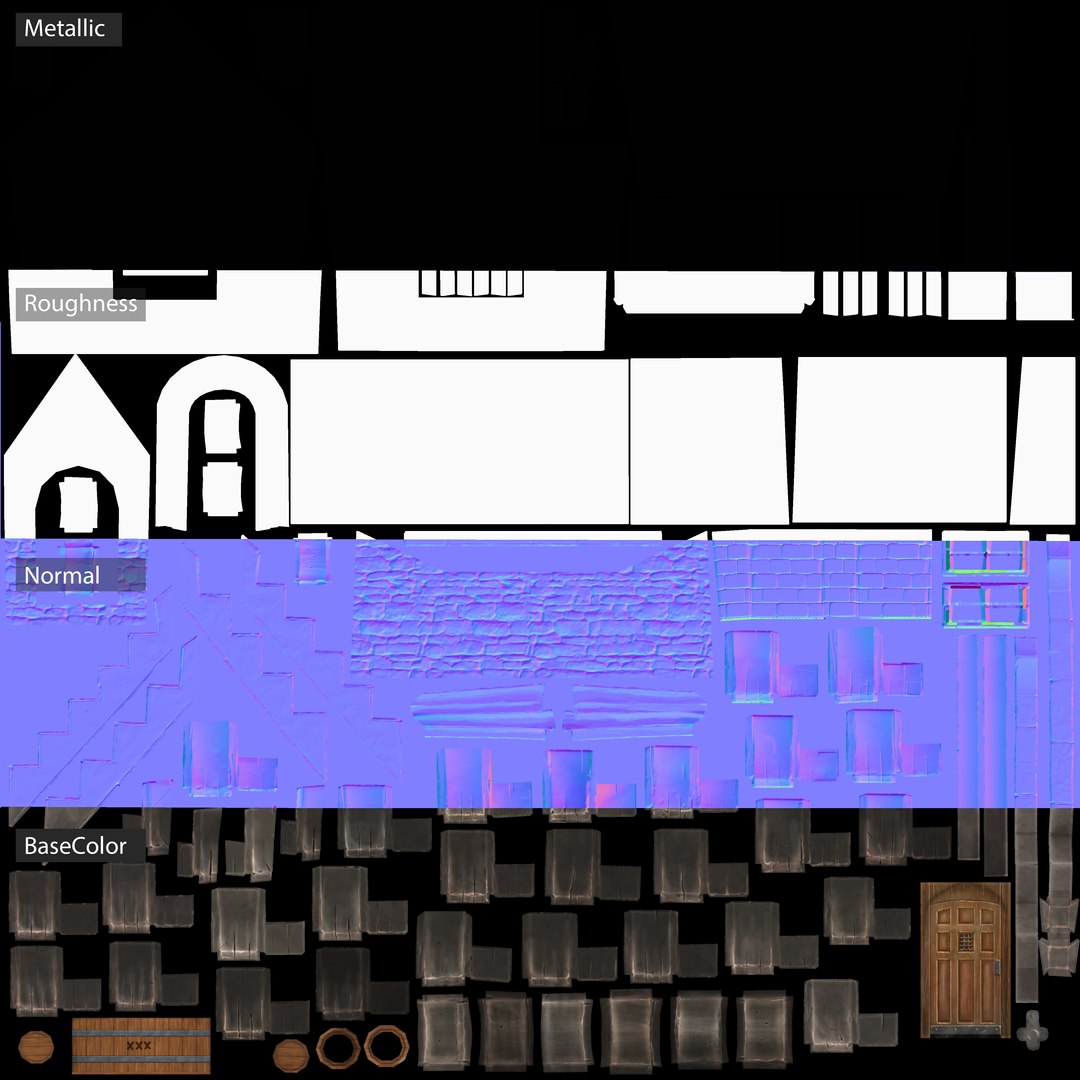 Stylized scottish house games model - TurboSquid 1437983