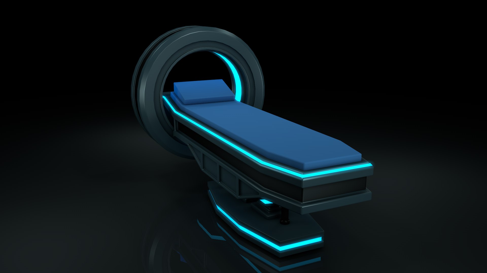 Sci Fi Scanner 3D Model - TurboSquid 2236841