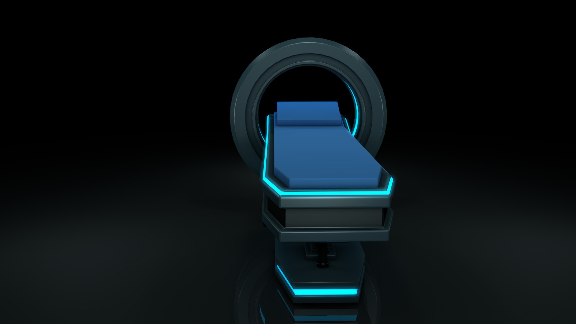 Sci Fi Scanner 3D Model - TurboSquid 2236841