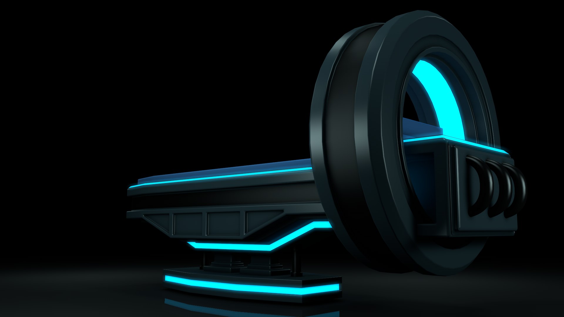 Sci Fi Scanner 3D Model - TurboSquid 2236841