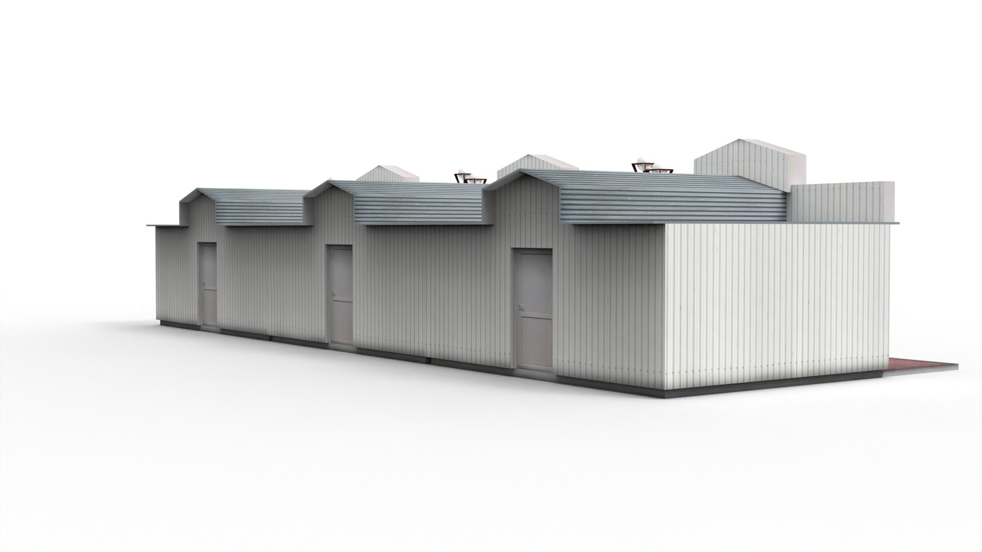 Trade Stalls 3D Model - TurboSquid 2032808