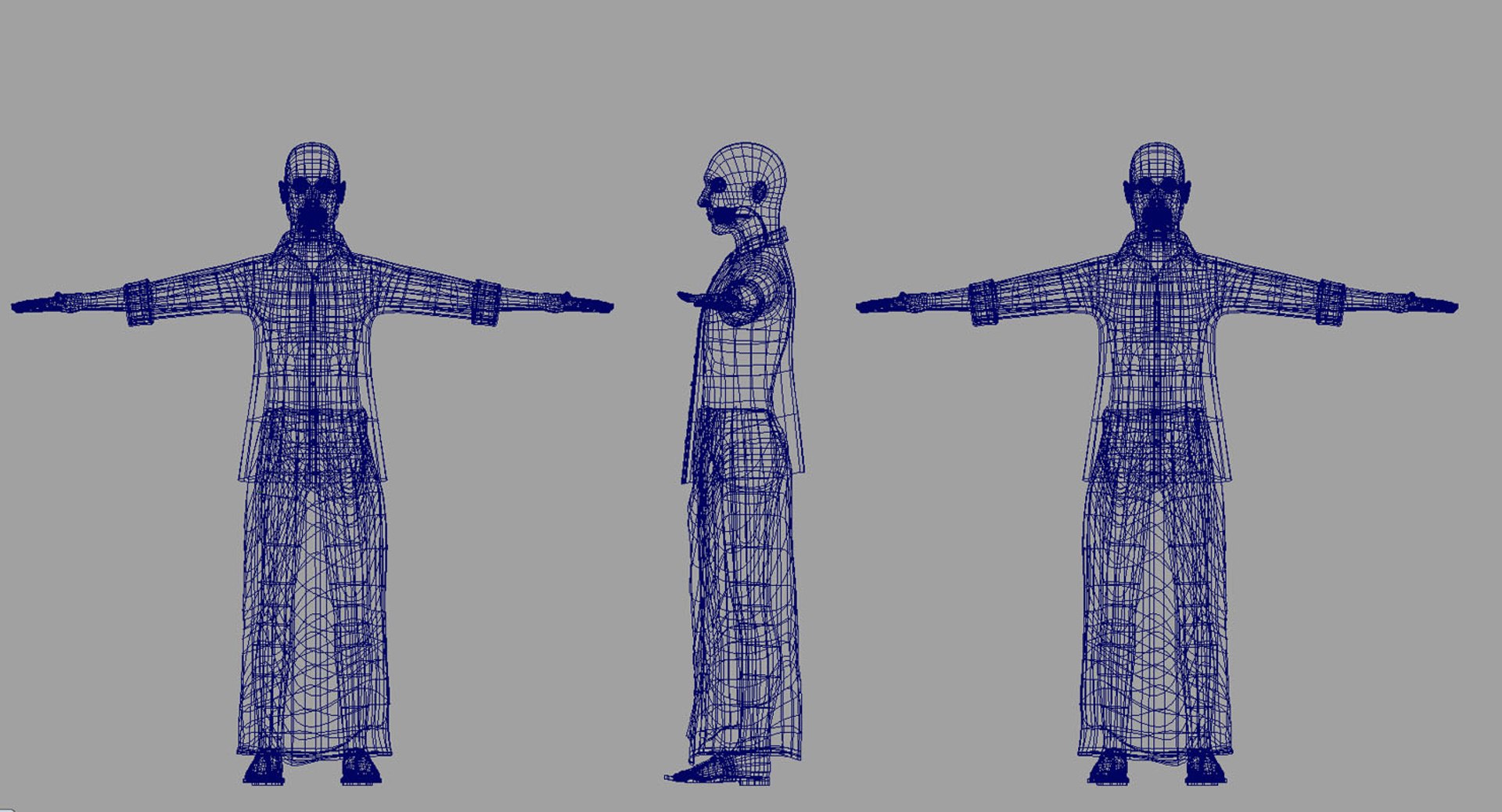 3D Traditional Dress Man Model - TurboSquid 1535983
