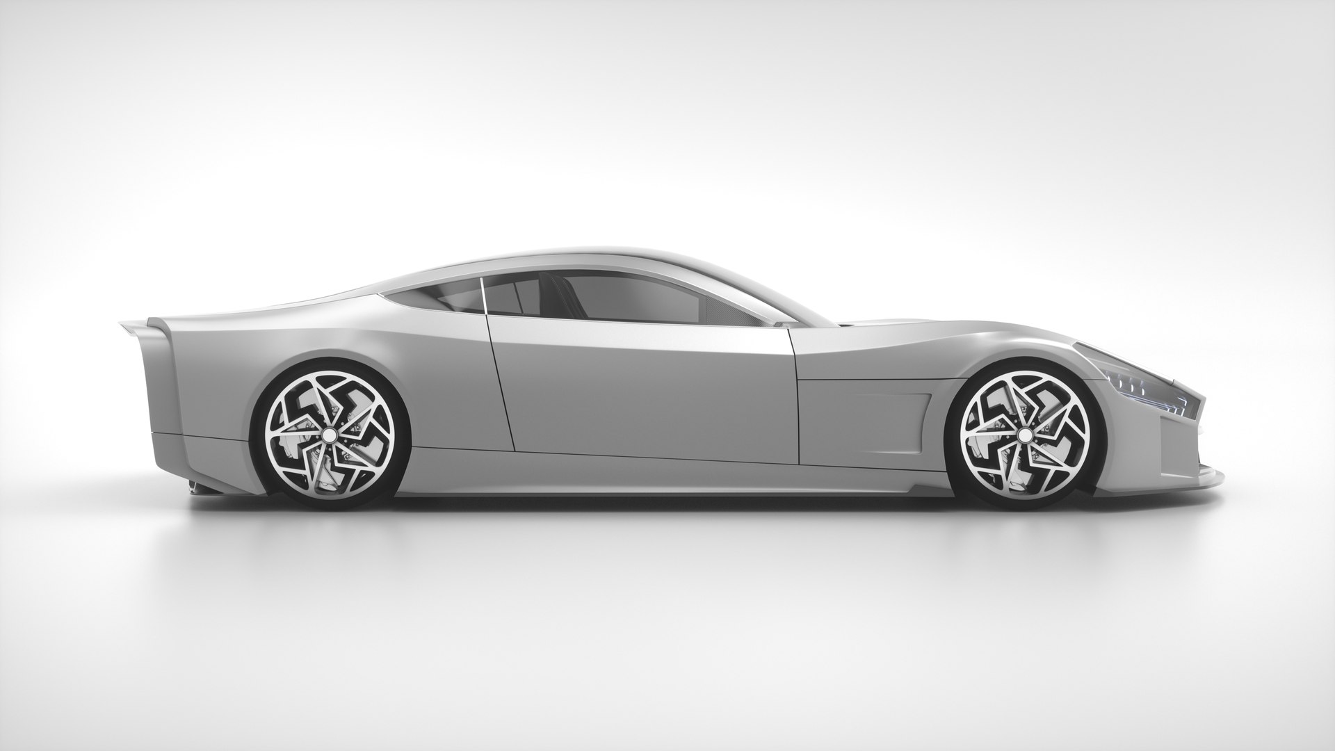 Celeste LST Concept Car 3D Model - TurboSquid 2207376