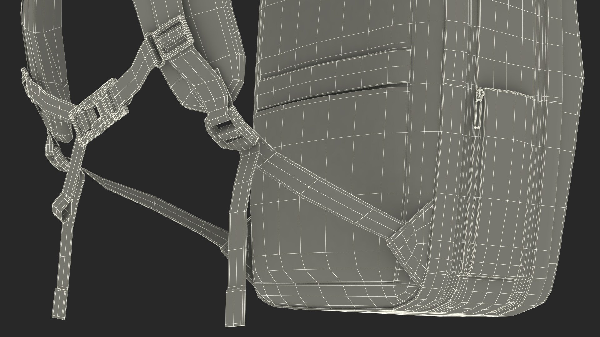 Hard Shell Laptop Backpack Black On Mannequin 3D Model - TurboSquid 2145507