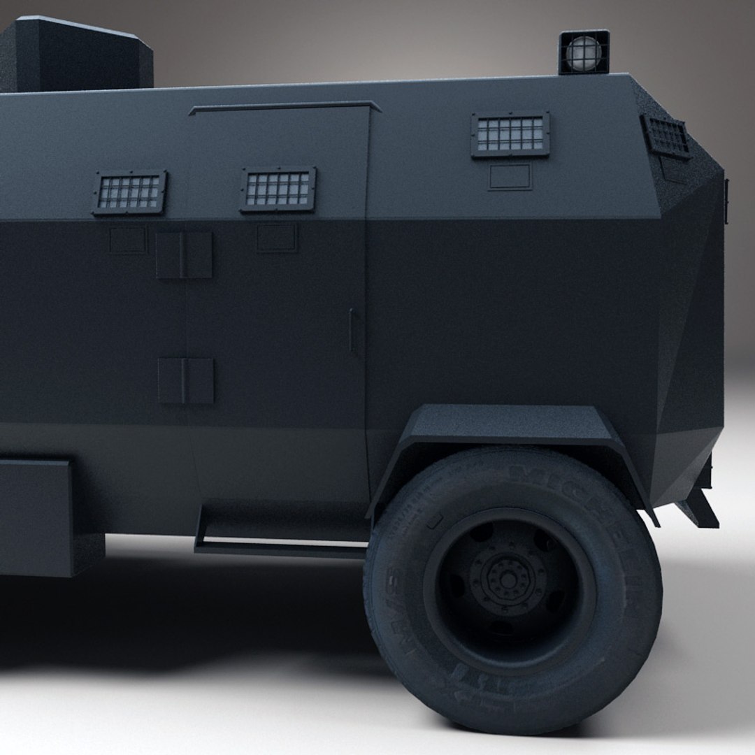 Truck Tanqueta 3d Model