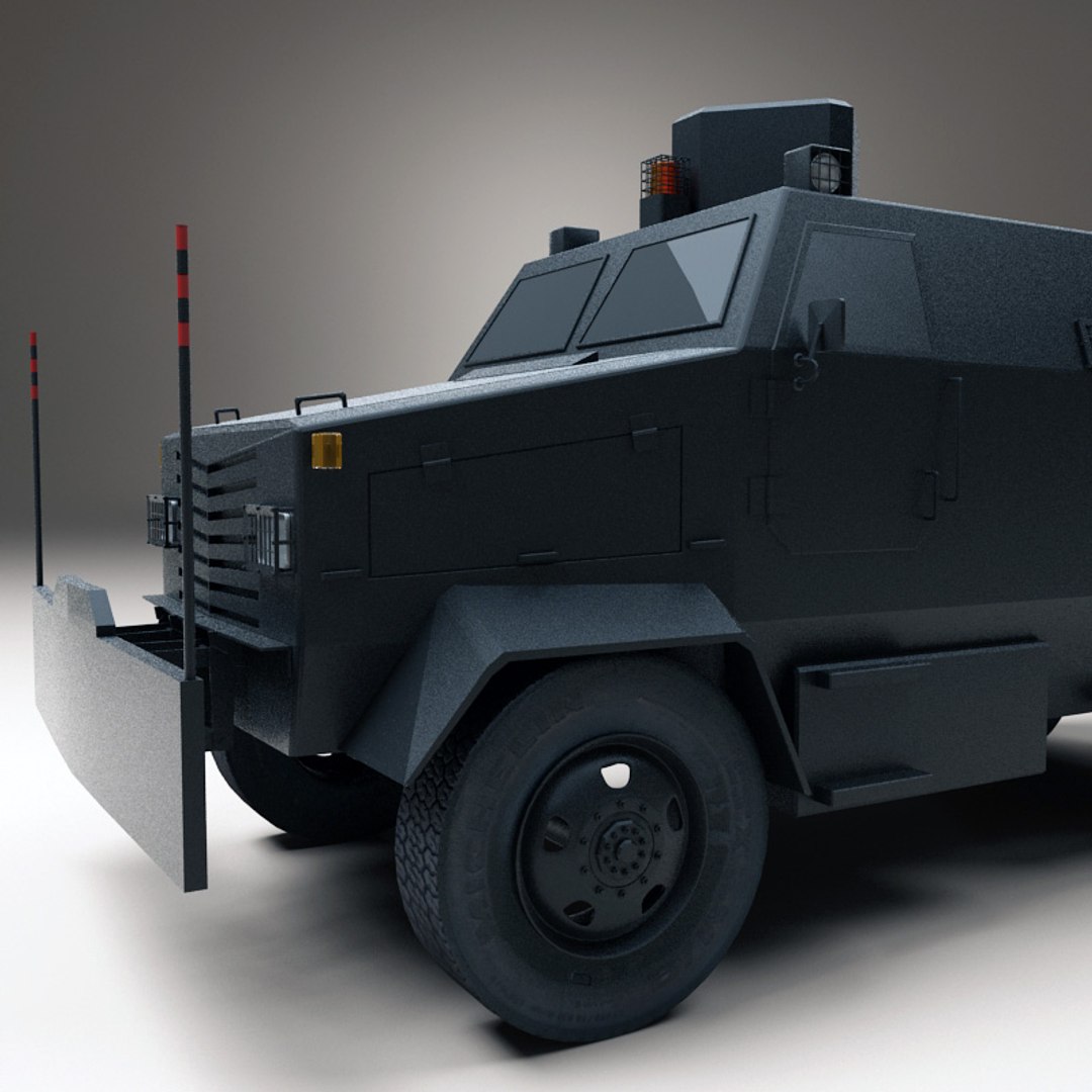 Truck Tanqueta 3d Model