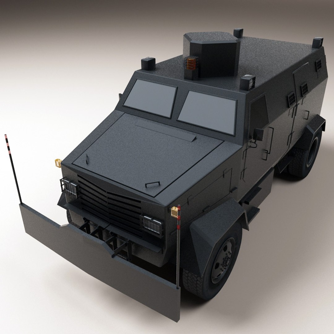 Truck Tanqueta 3d Model