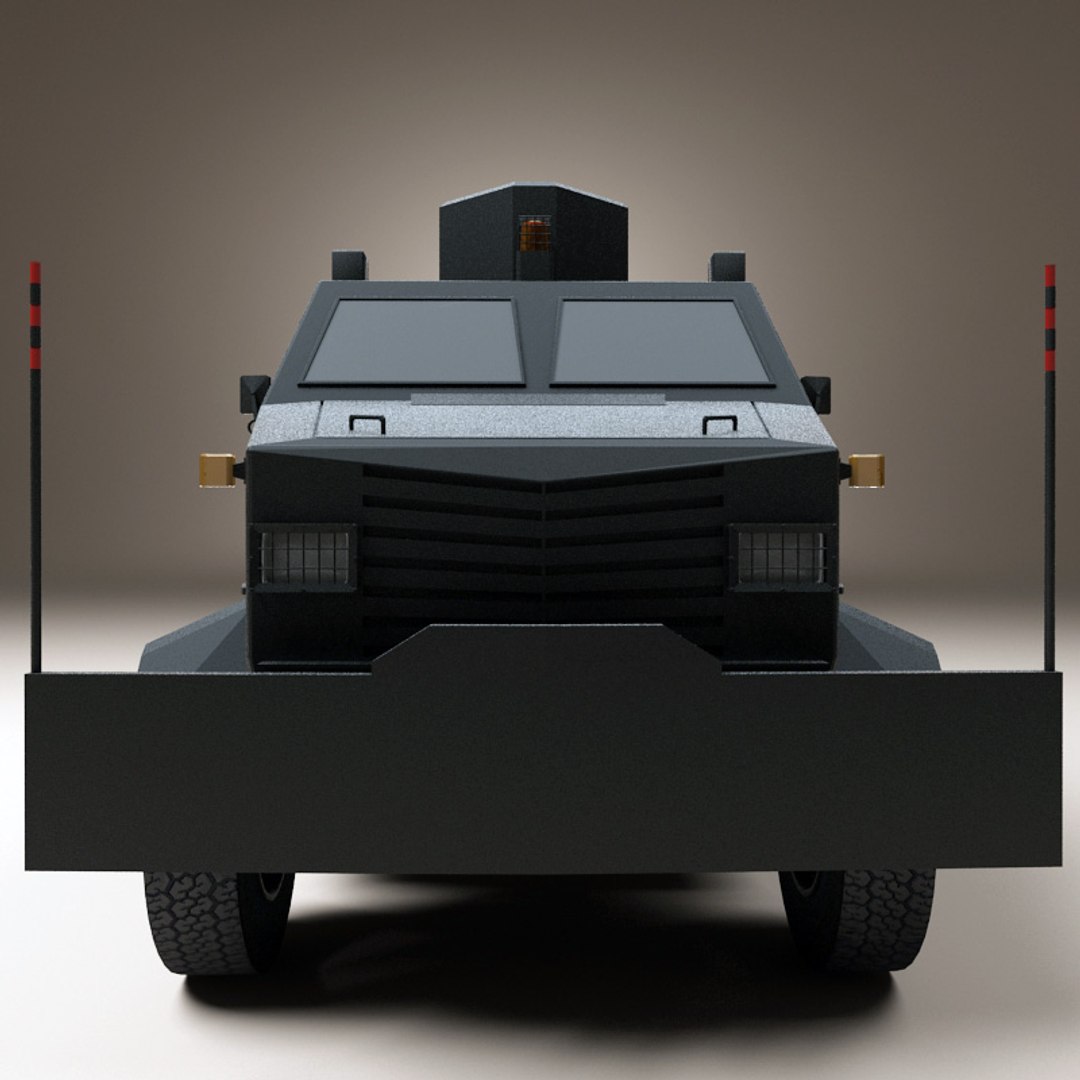 Truck Tanqueta 3d Model