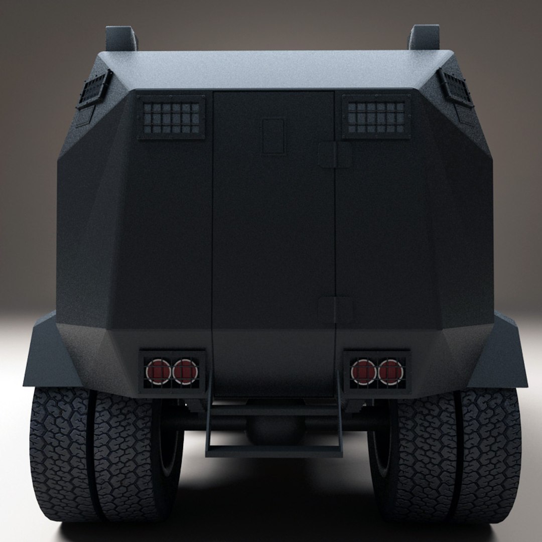 Truck Tanqueta 3d Model