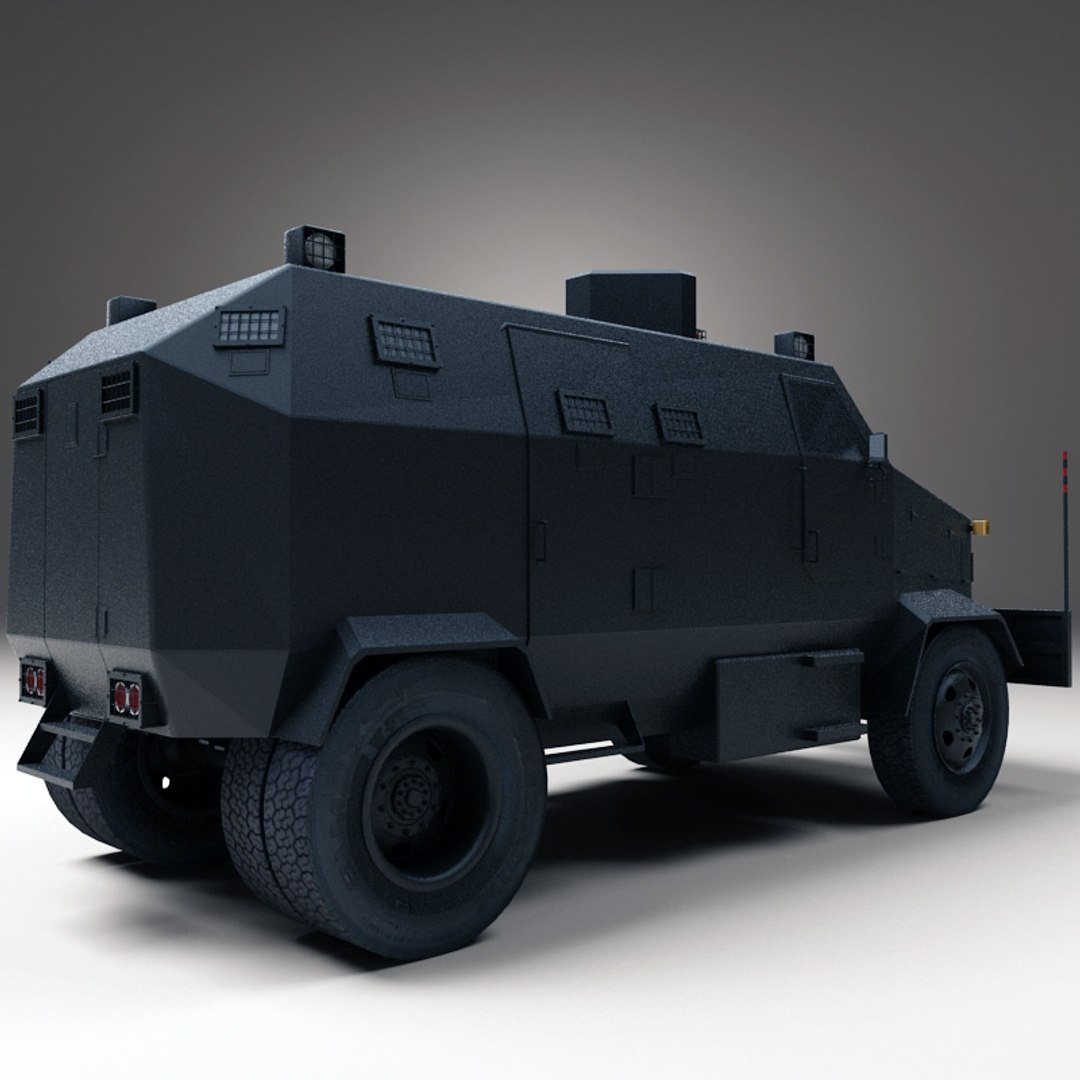 Truck Tanqueta 3d Model