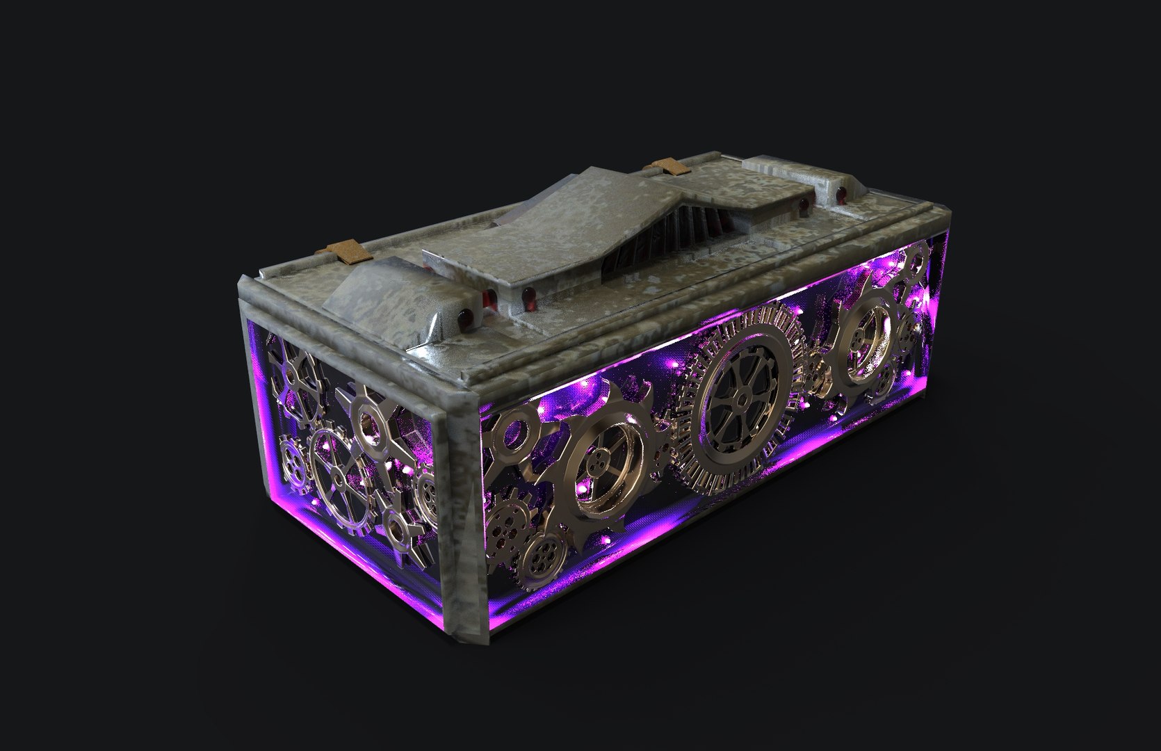 Loot Box Model 5 3D Model - TurboSquid 2015506