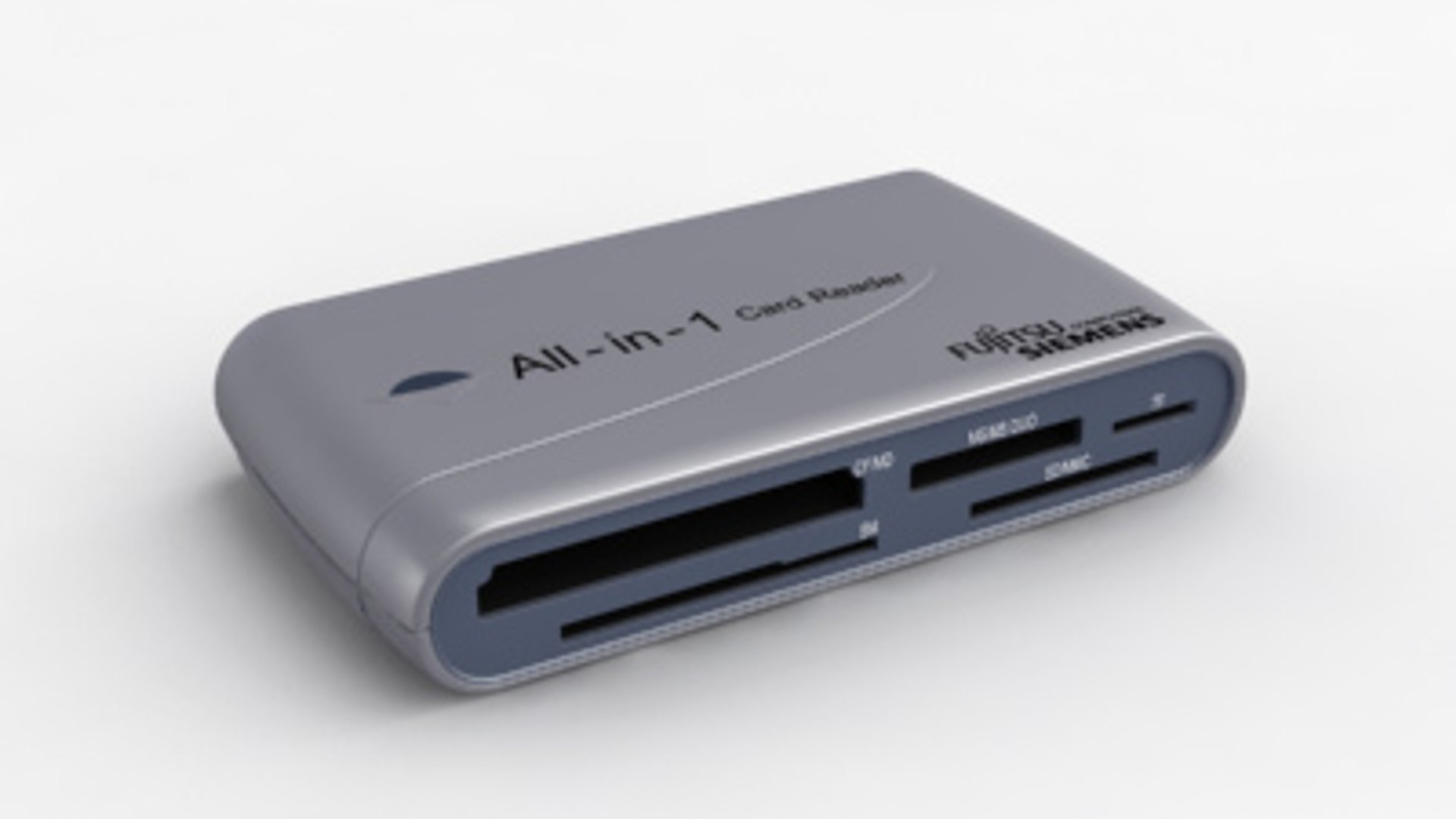 3d Model All-in-one Card Reader