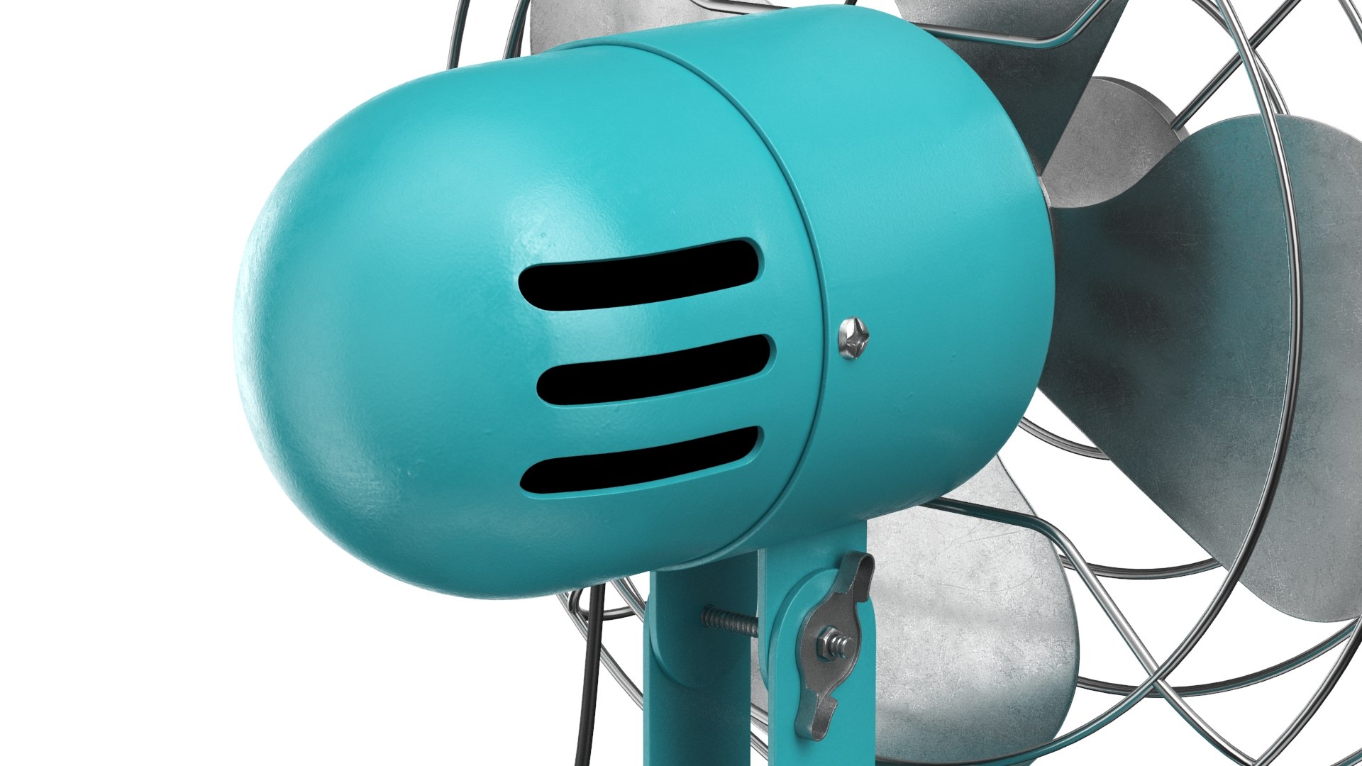 3D Retro Table Fan Model - TurboSquid 1795796