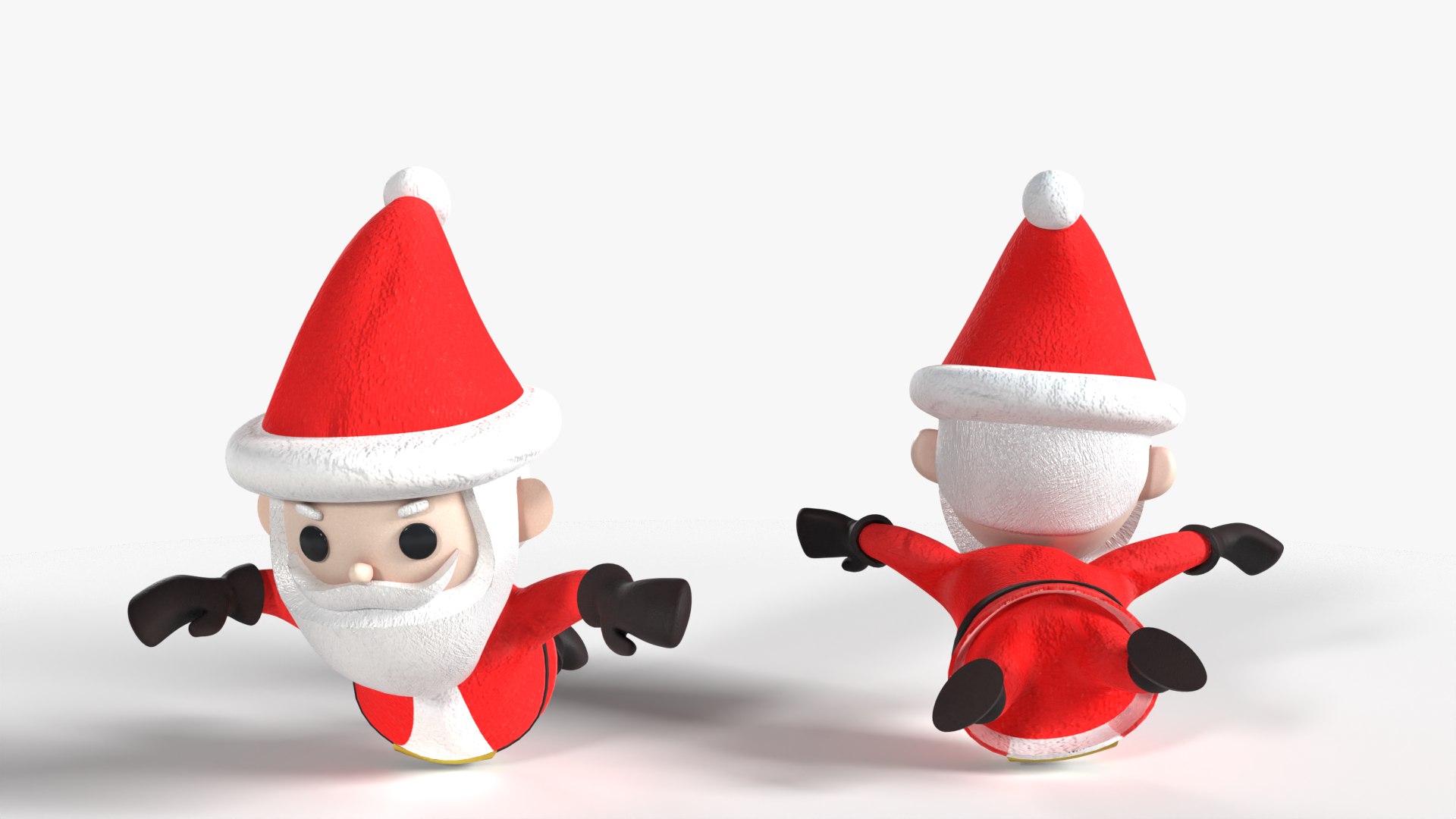 Fluffy Santa Suit 3D Model - TurboSquid 1995555