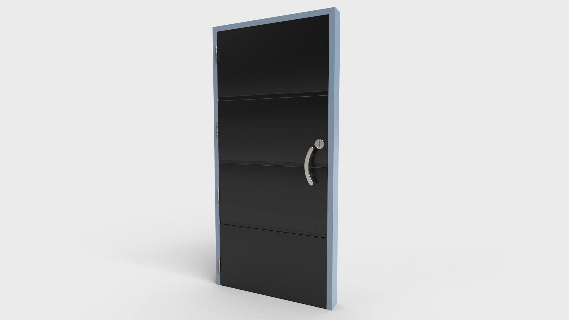 3D Door Model 1 Model - TurboSquid 2418486