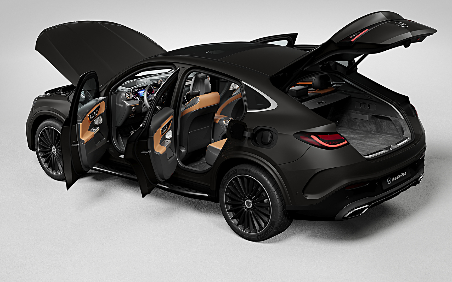 2024 Mercedes-Benz GLC Coupé 3D-Modell - TurboSquid 2064591