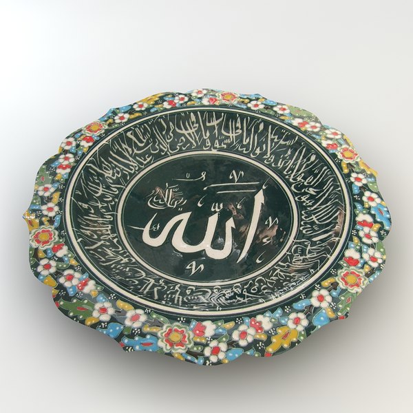 3d traditional hand bowl model