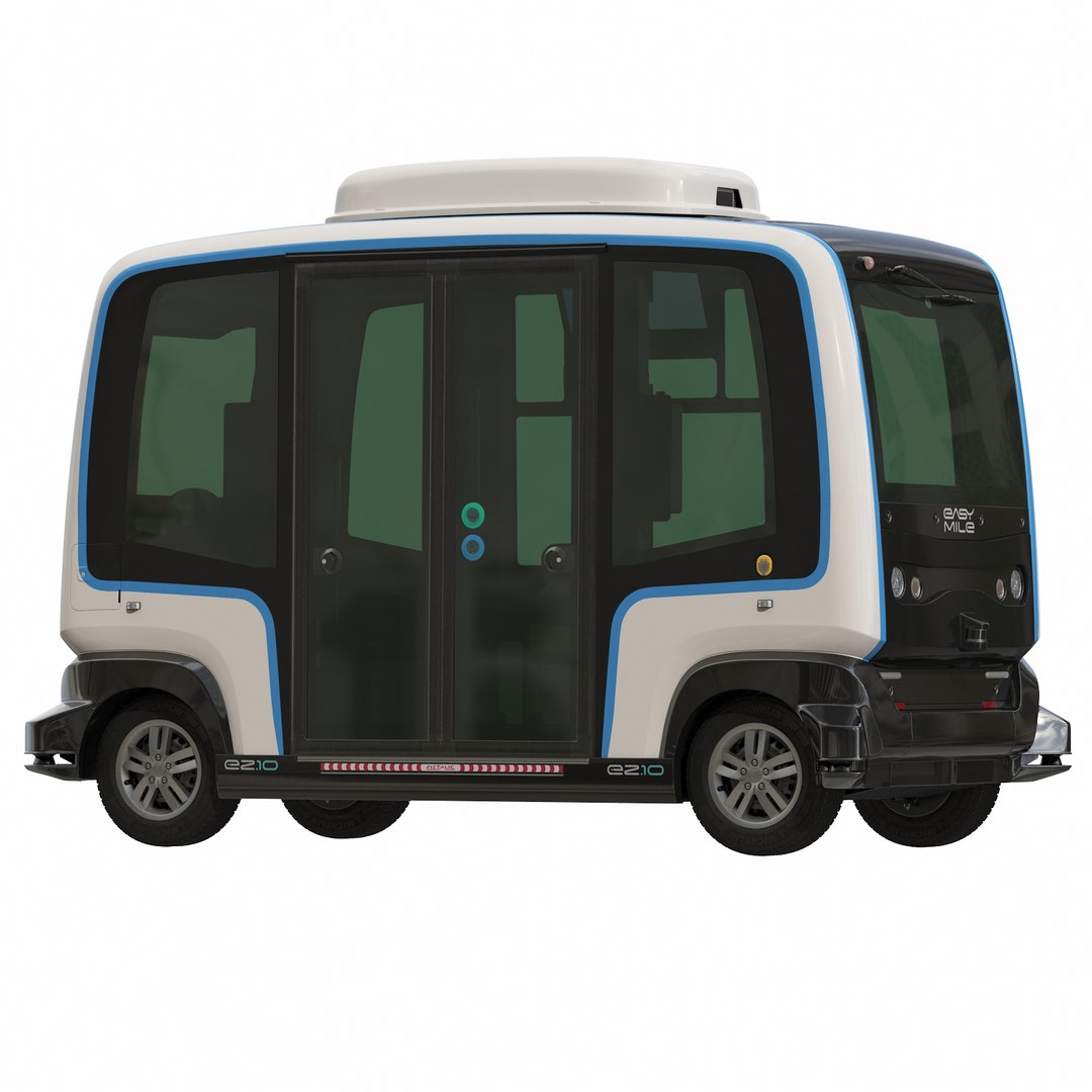 3D mile rigged bus - TurboSquid 1611377