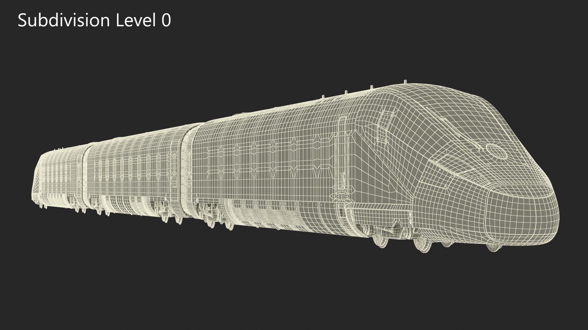 3D Frecciarossa 1000 High Speed Train Model - TurboSquid 2091924
