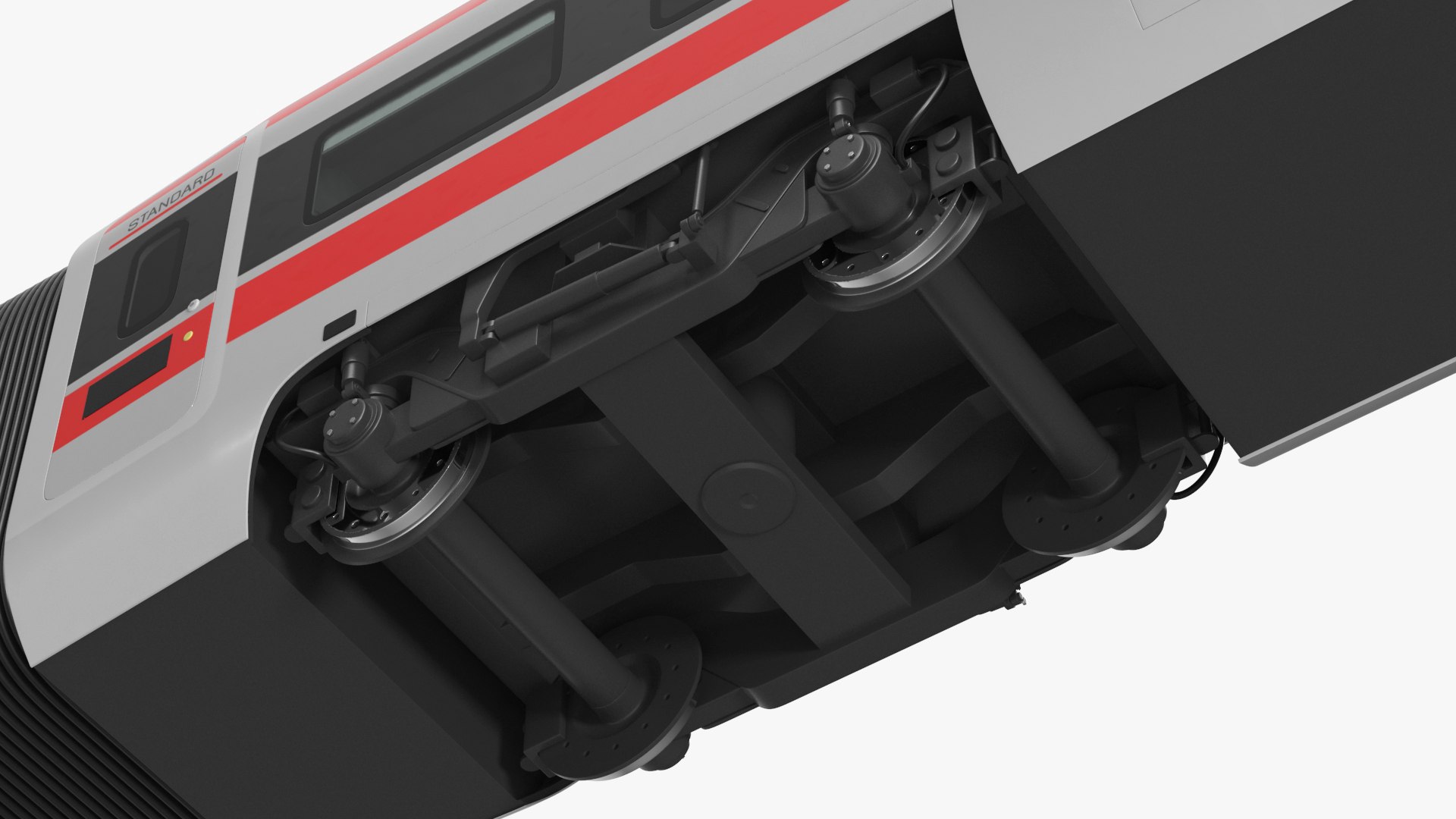 3D Frecciarossa 1000 High Speed Train Model - TurboSquid 2091924