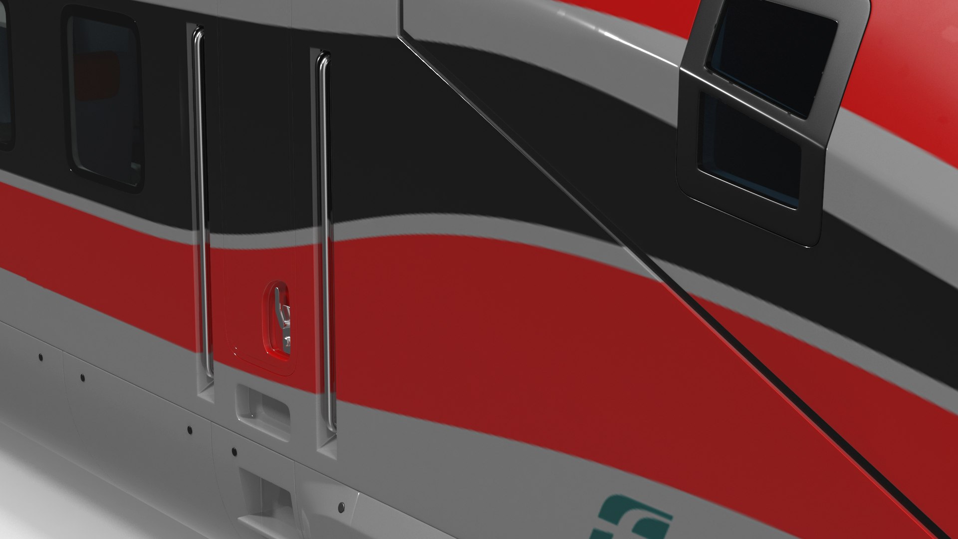 3D Frecciarossa 1000 High Speed Train Model - TurboSquid 2091924