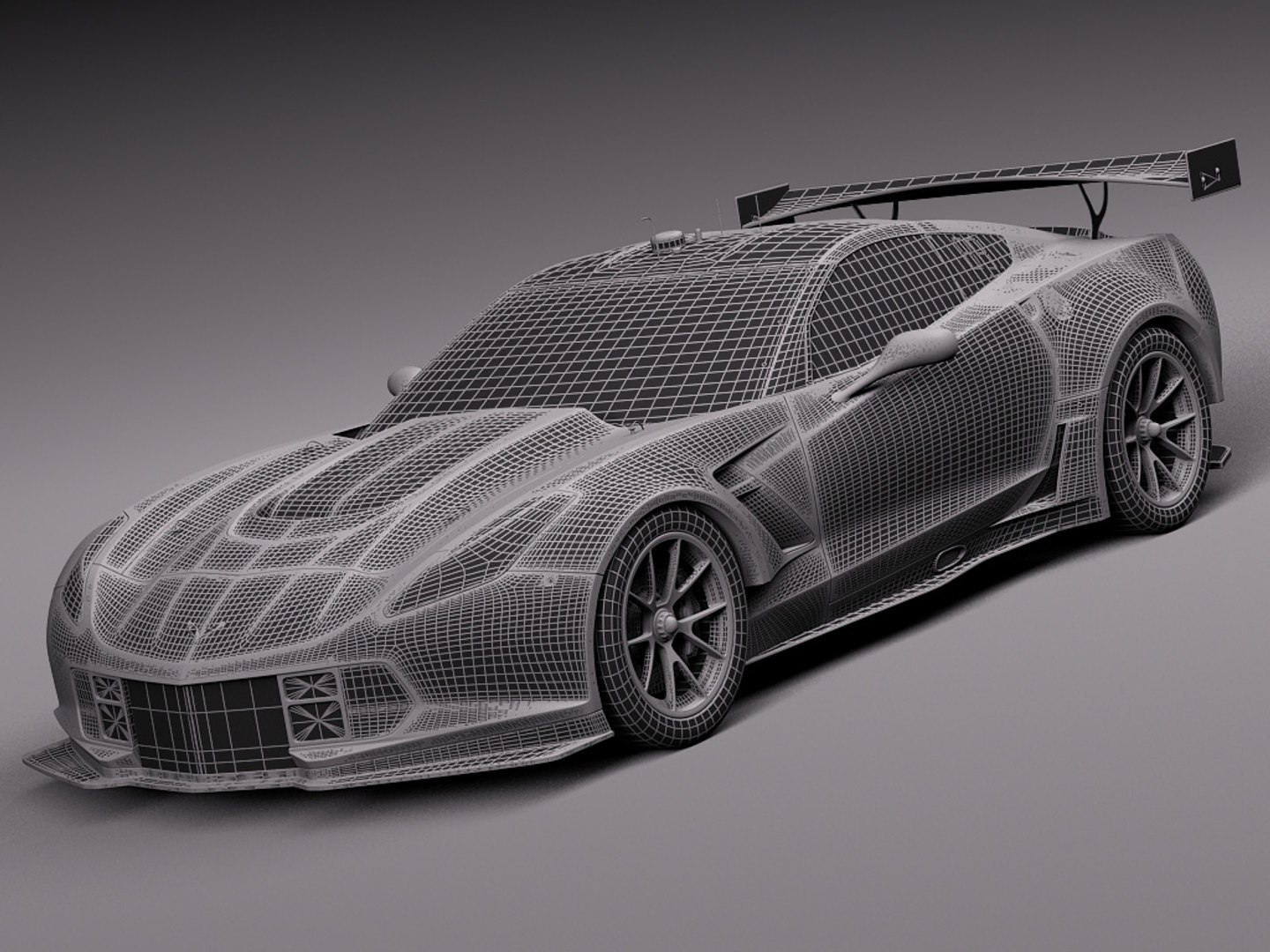 2015 Chevrolet Corvette 3d Model