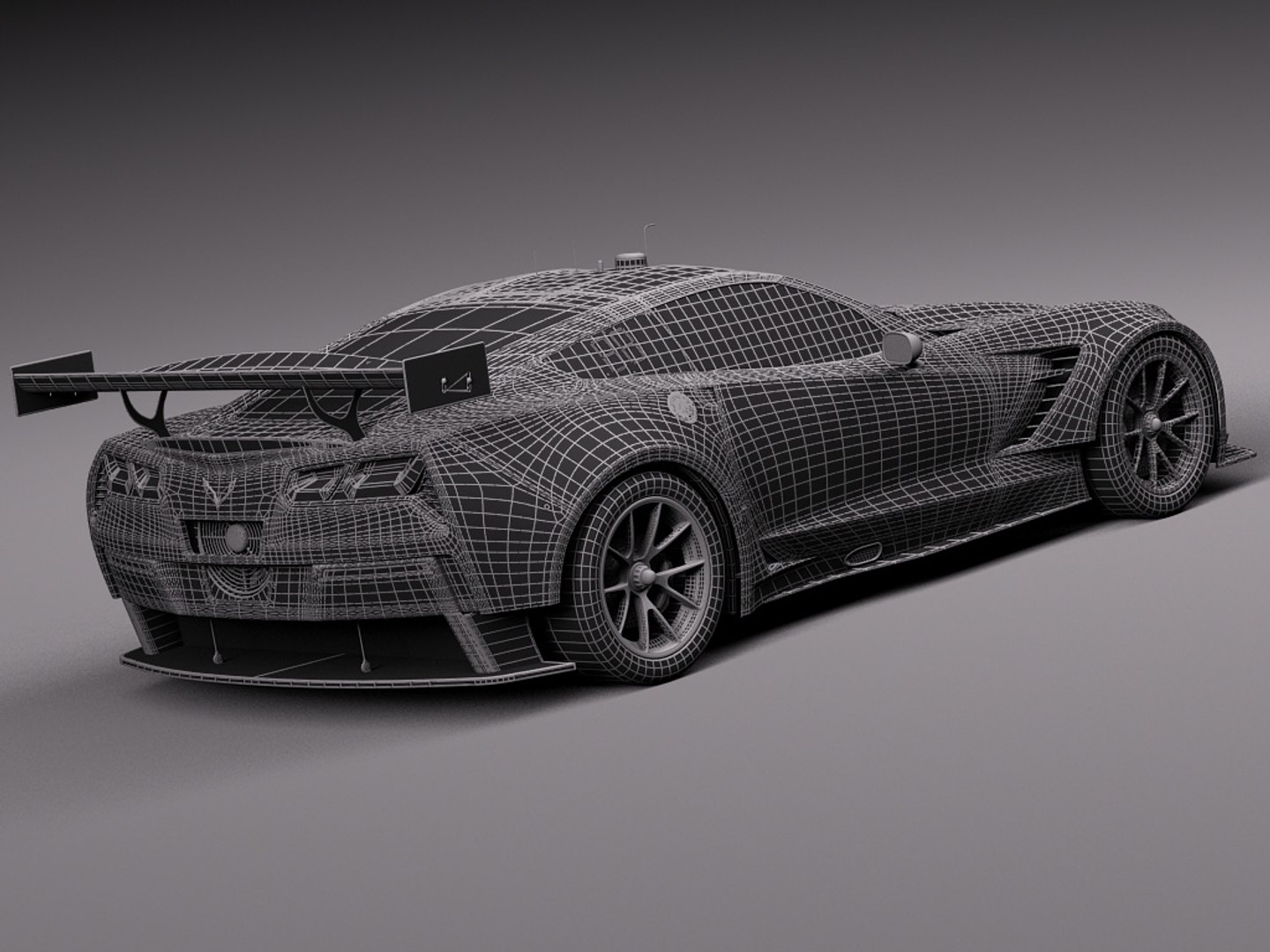 2015 Chevrolet Corvette 3d Model