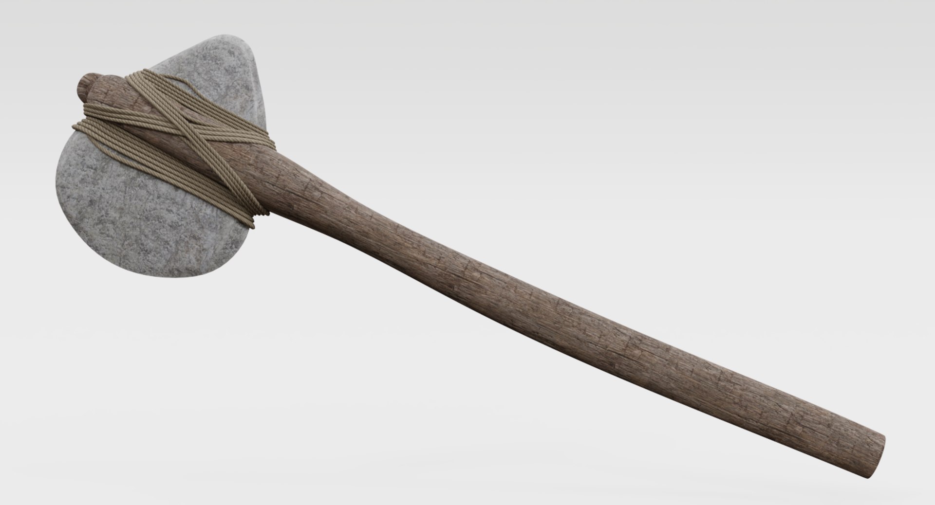 3D Age Axe Stone Model - TurboSquid 1343605