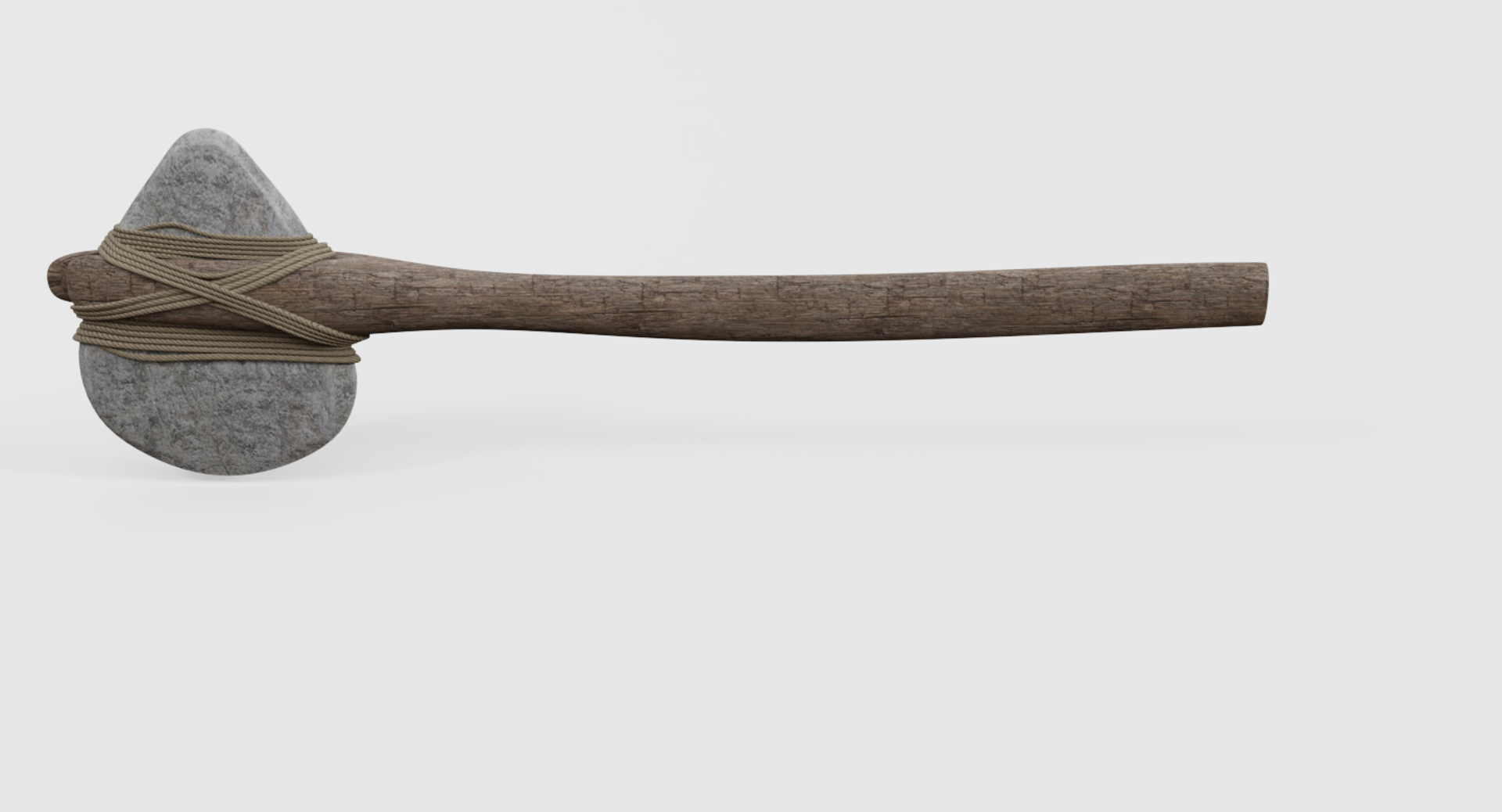 3D Age Axe Stone Model - TurboSquid 1343605