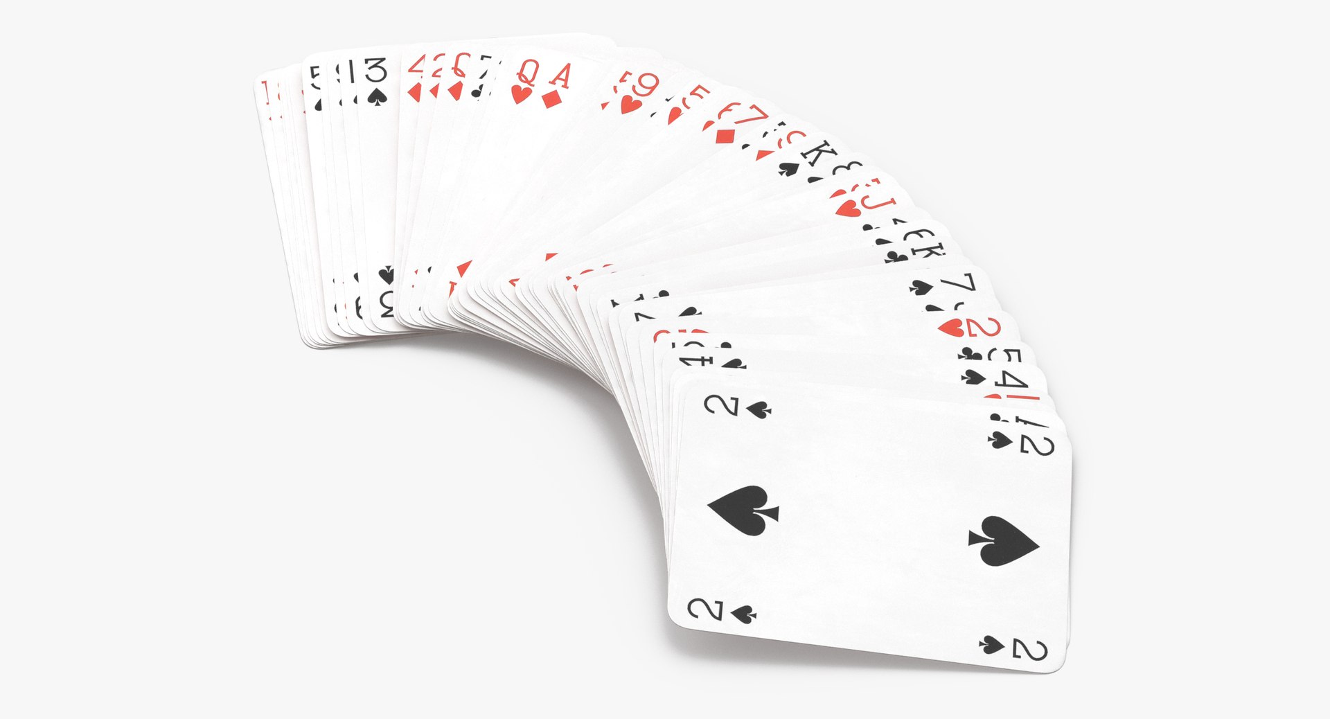 3D Playing Cards Red Deck - TurboSquid 1153689