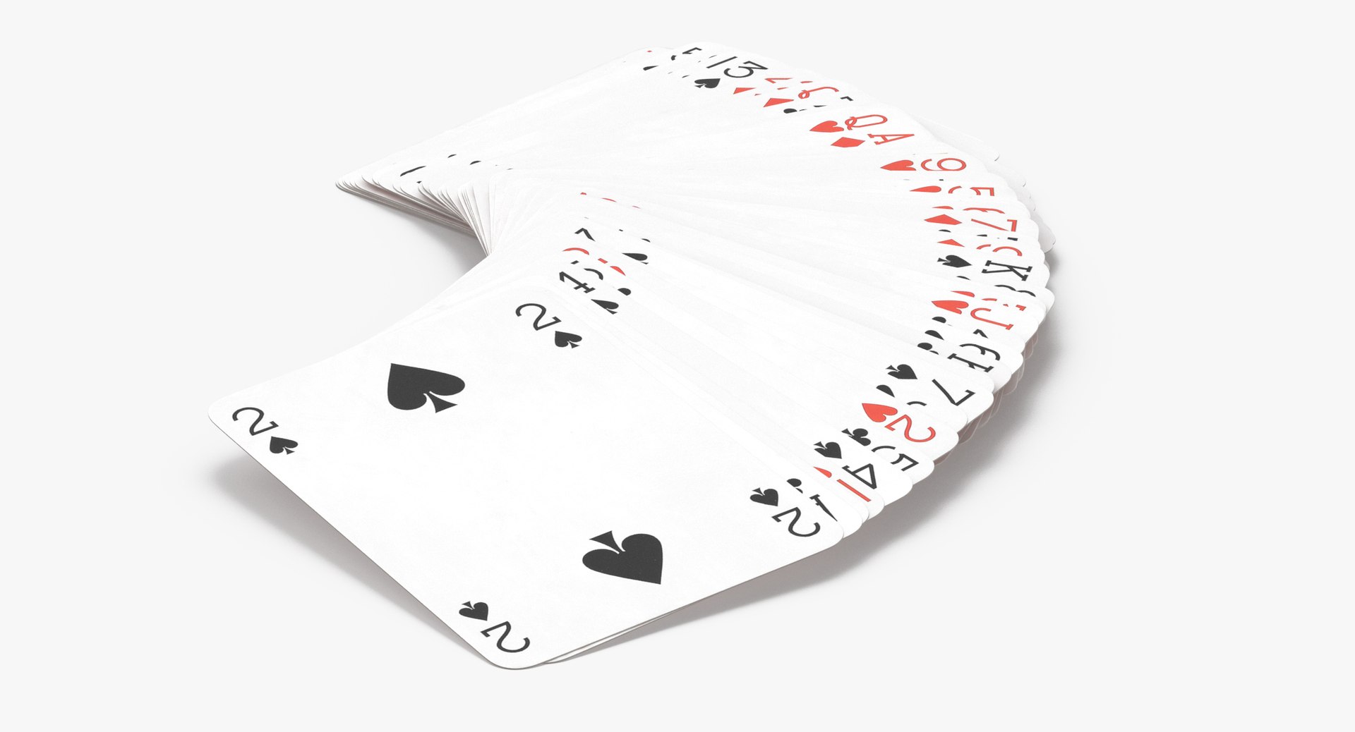 3D Playing Cards Red Deck - TurboSquid 1153689