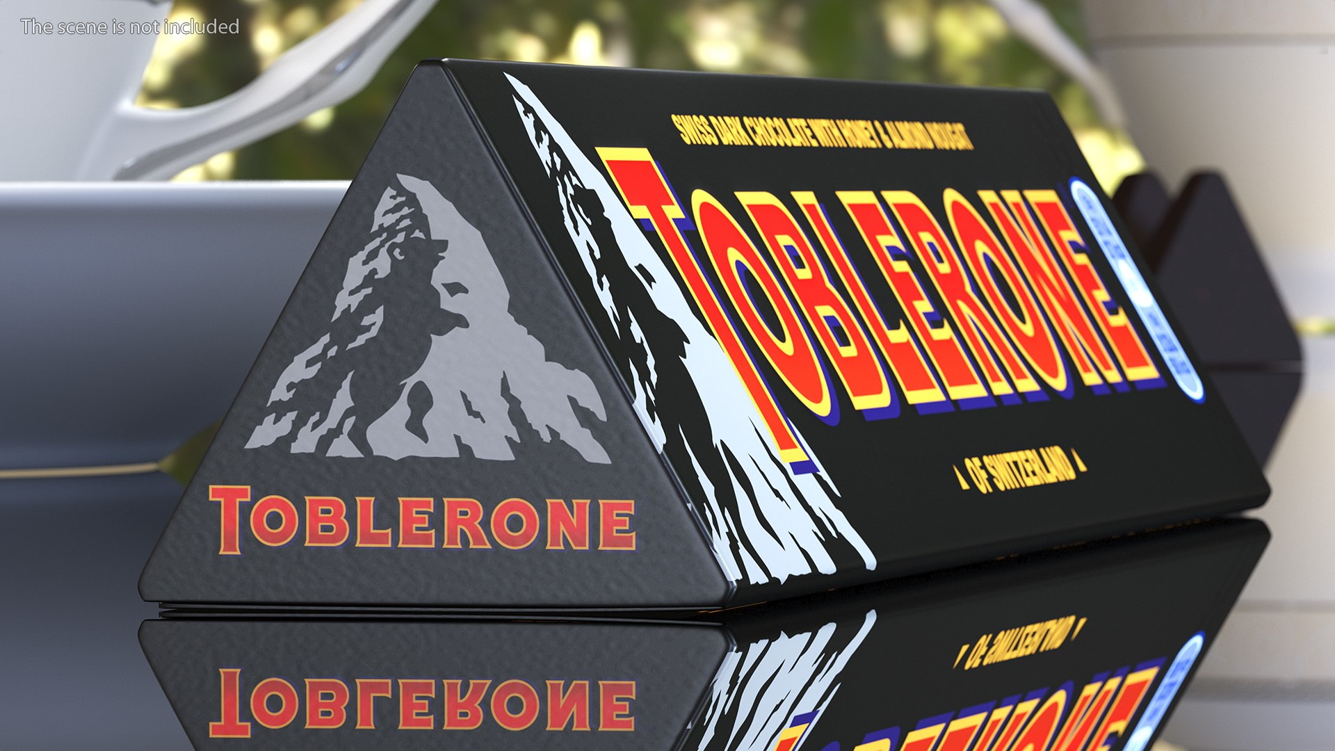 3D Toblerone Dark Chocolate Package - TurboSquid 1769332