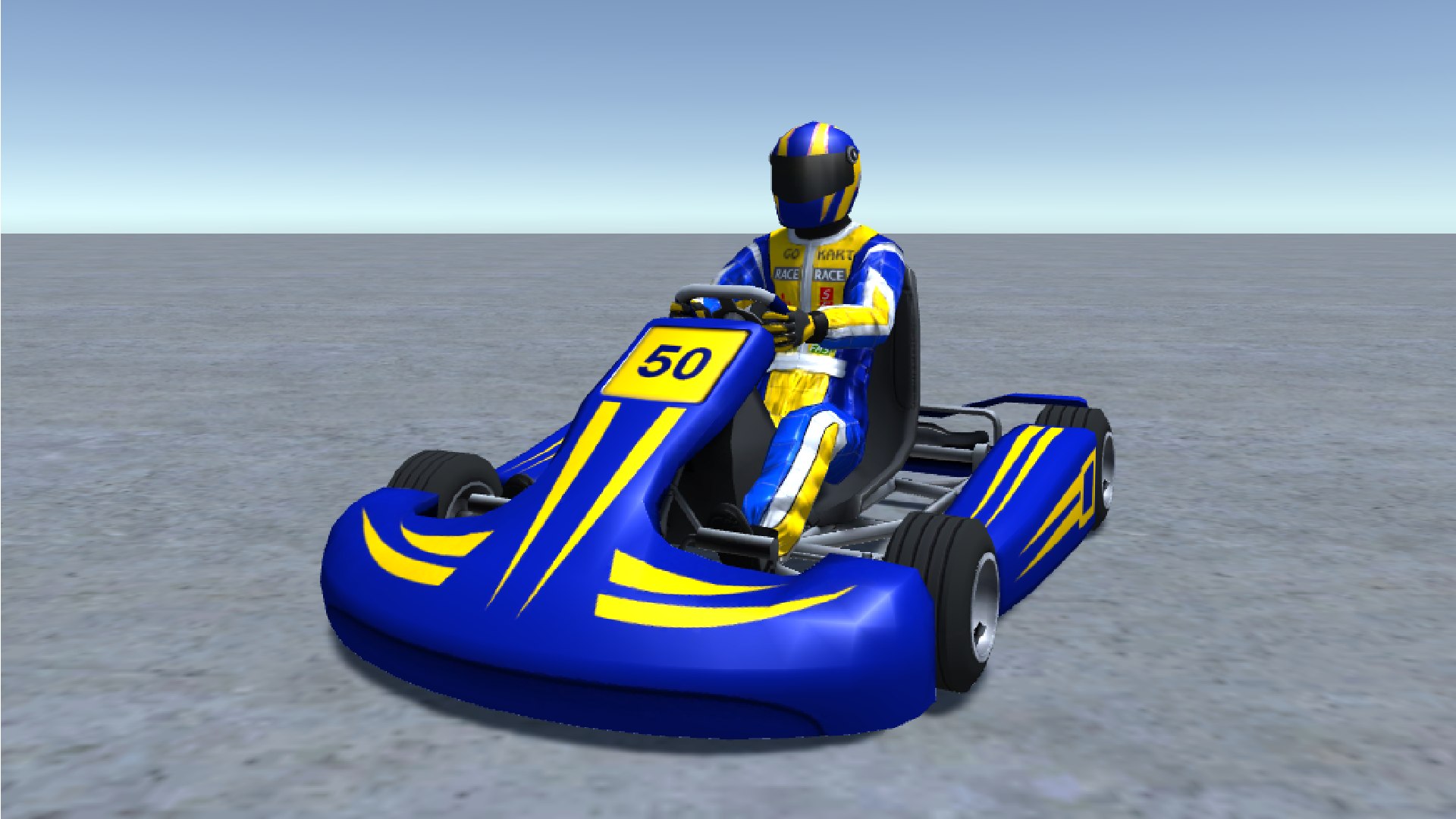 3D Player Kart Kar Model - TurboSquid 1680813