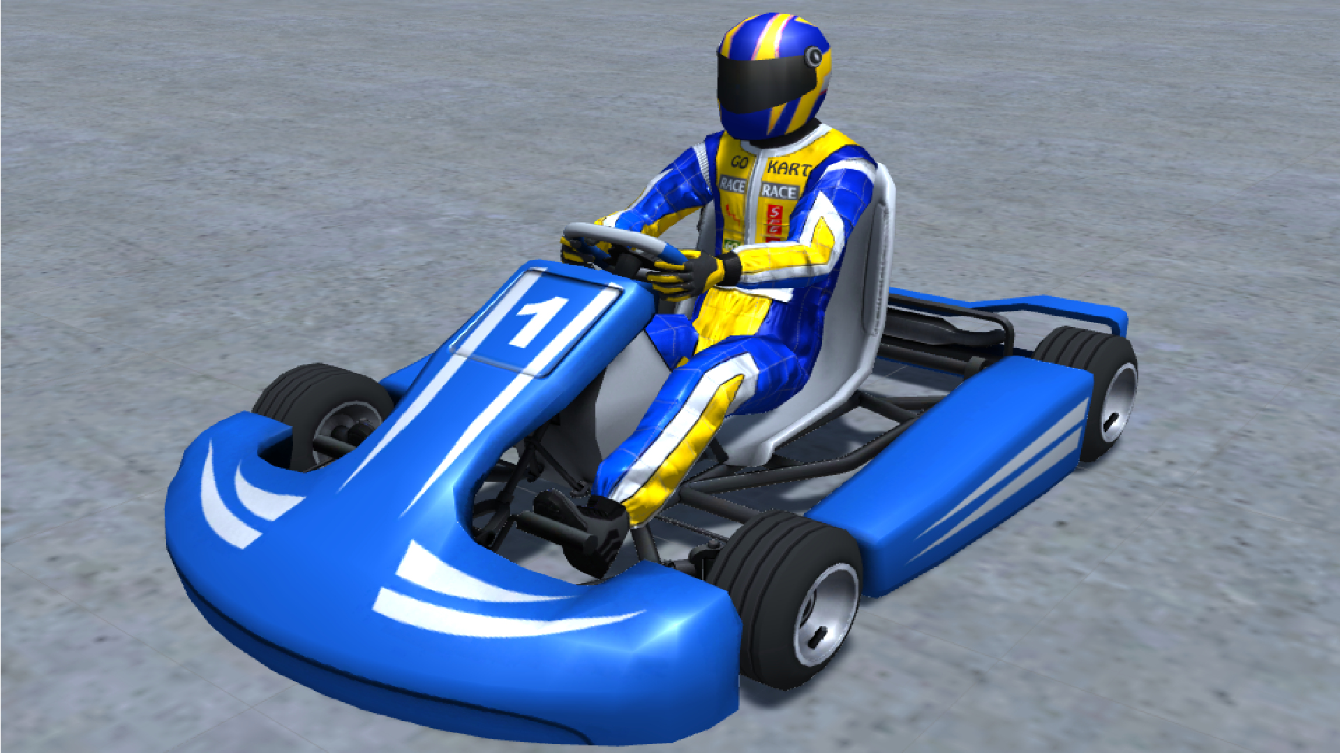 3 Low Poly Karts mit Spieler 3 3D-Modell - TurboSquid 1680813