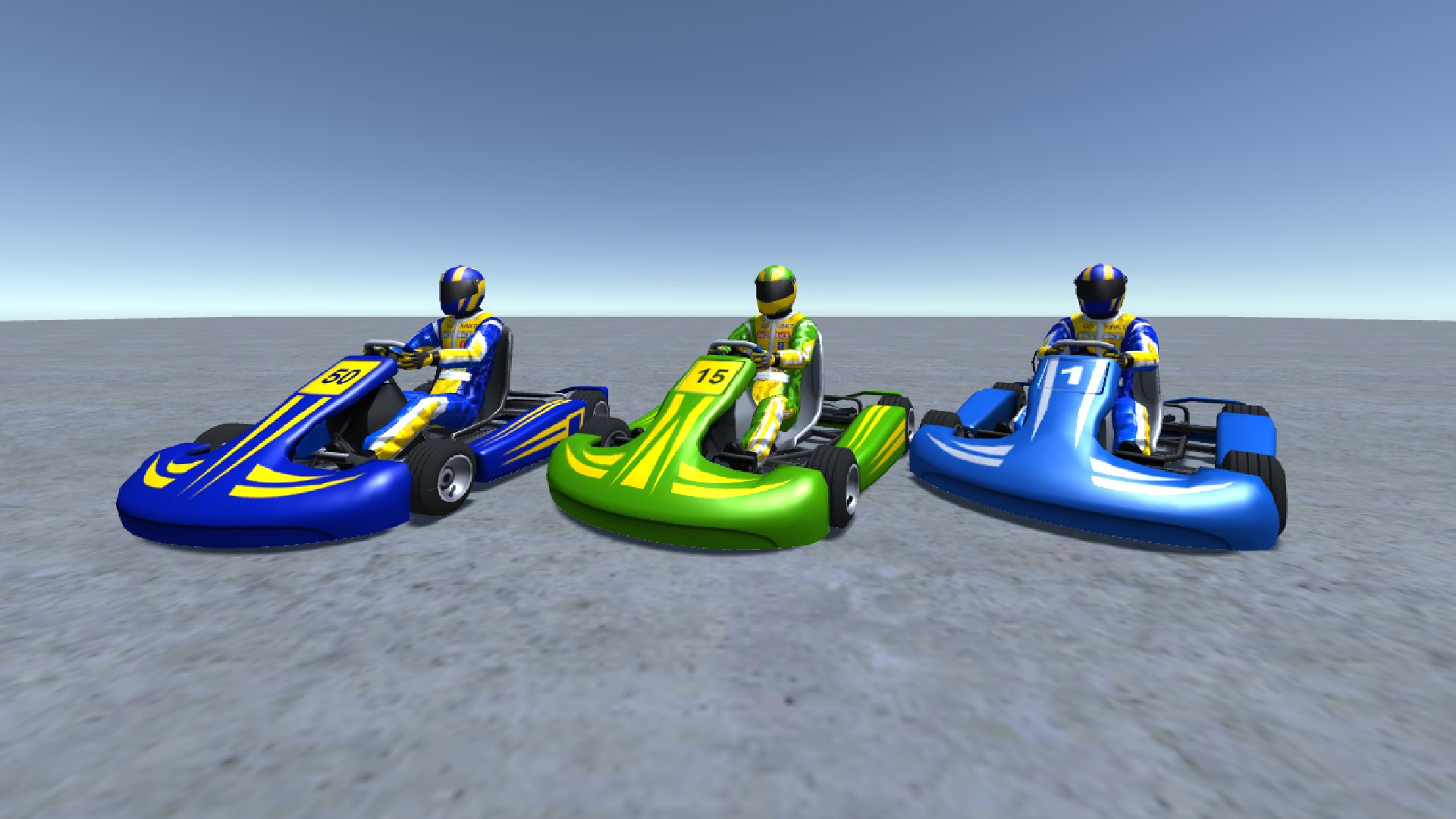 3D Player Kart Kar Model - TurboSquid 1680813