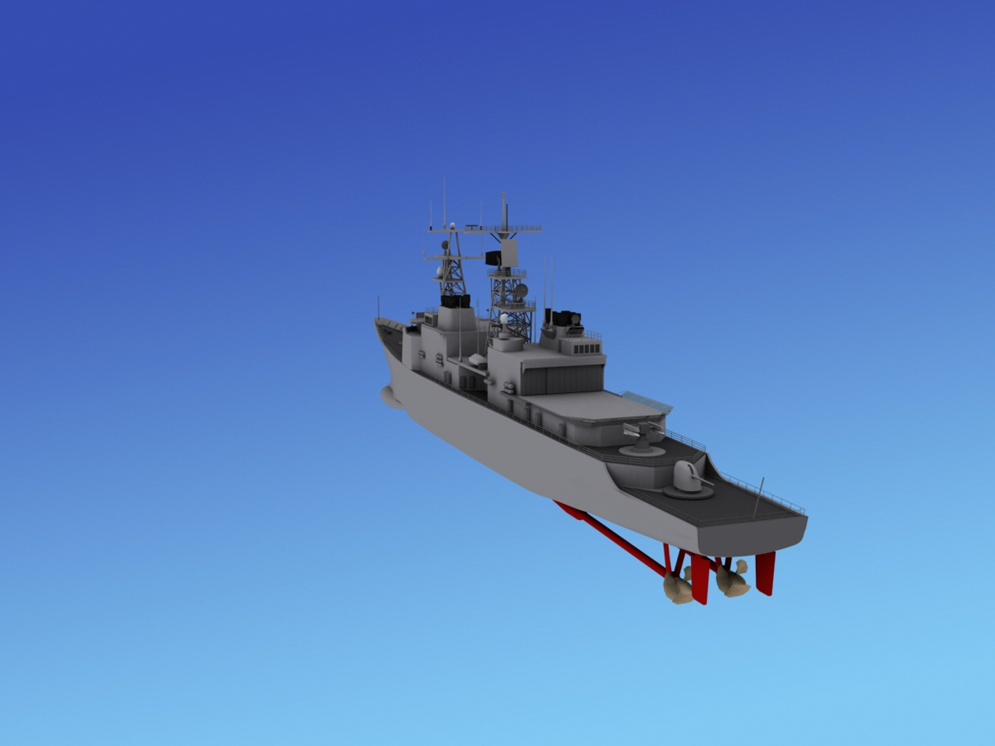 kidd class destroyer 3d 3ds