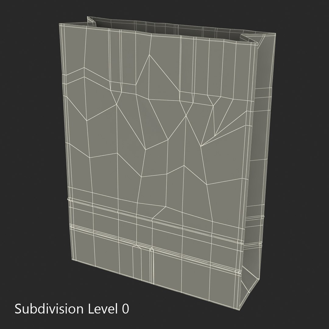 3D paper bags 4 - TurboSquid 1154481