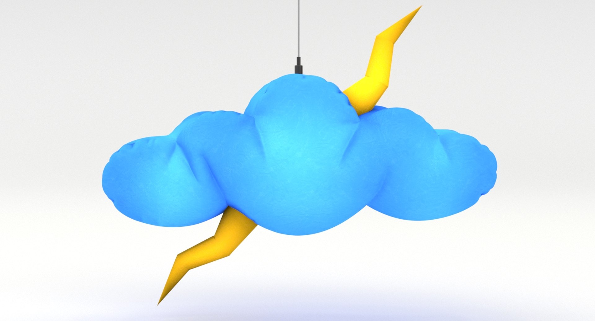 Hanging Inflatable Cloud 3D Model - TurboSquid 1195126