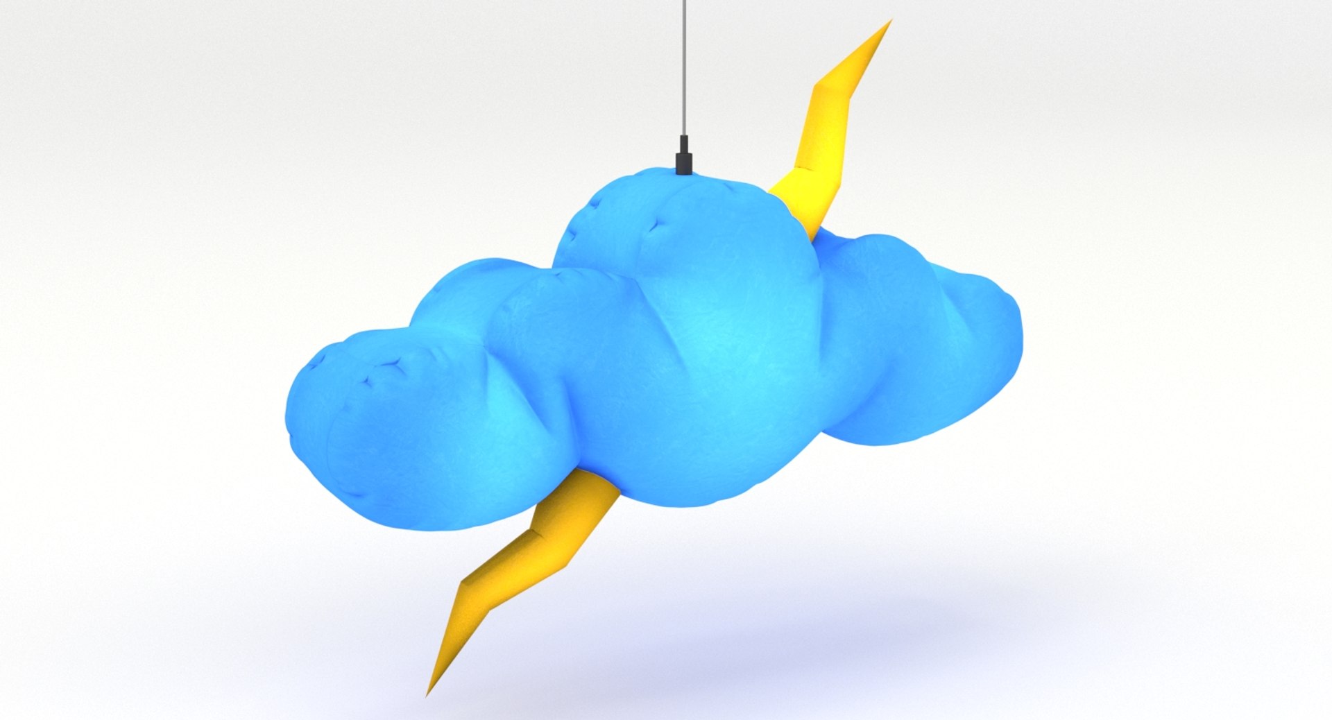 Hanging Inflatable Cloud 3D Model - TurboSquid 1195126