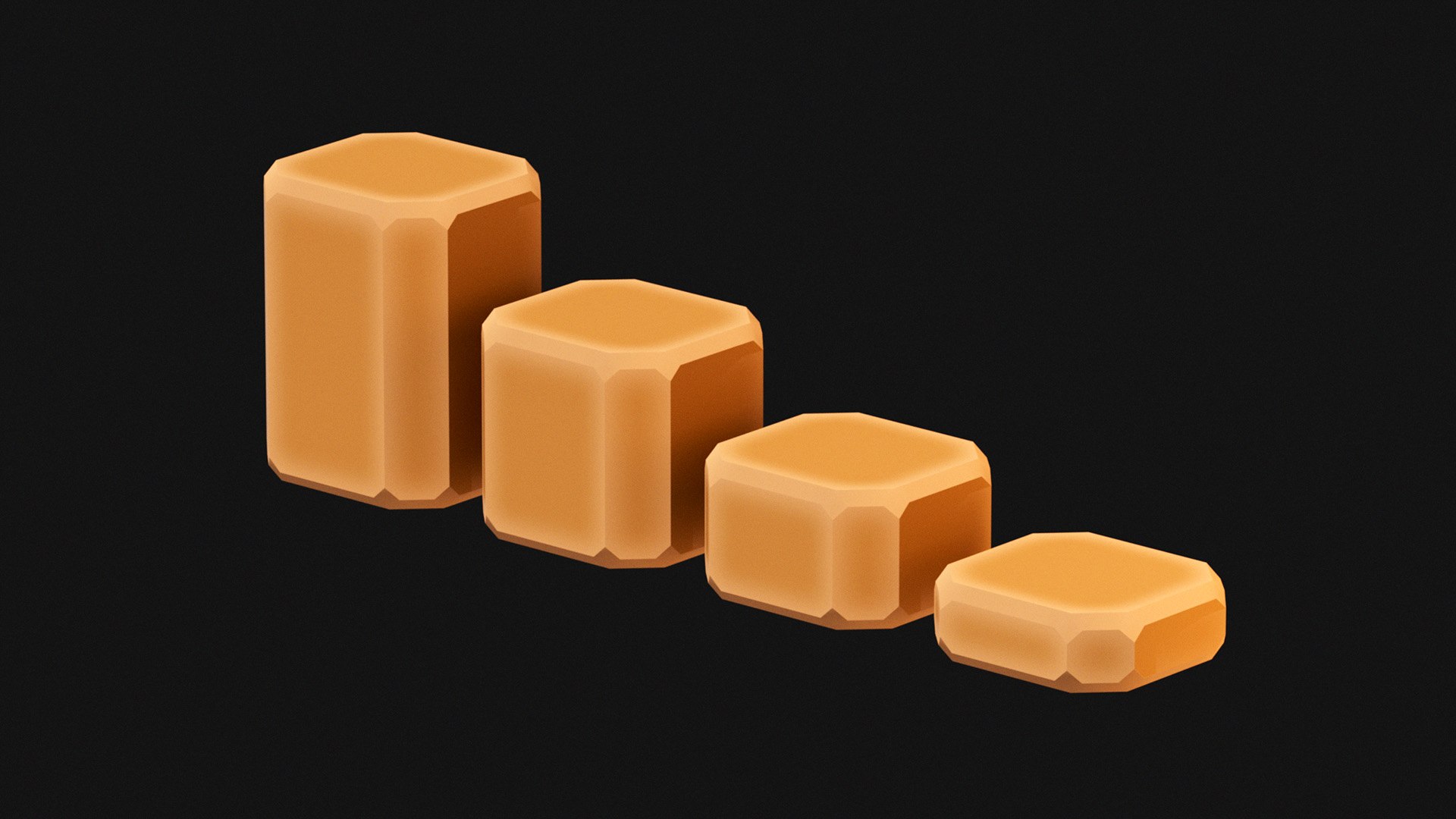 3D Cartoon Rock Platforms Model - TurboSquid 2192408