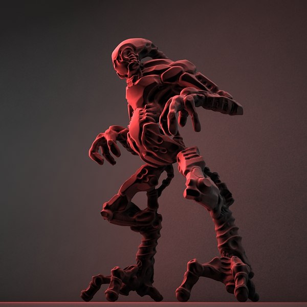 maya creature zbrush
